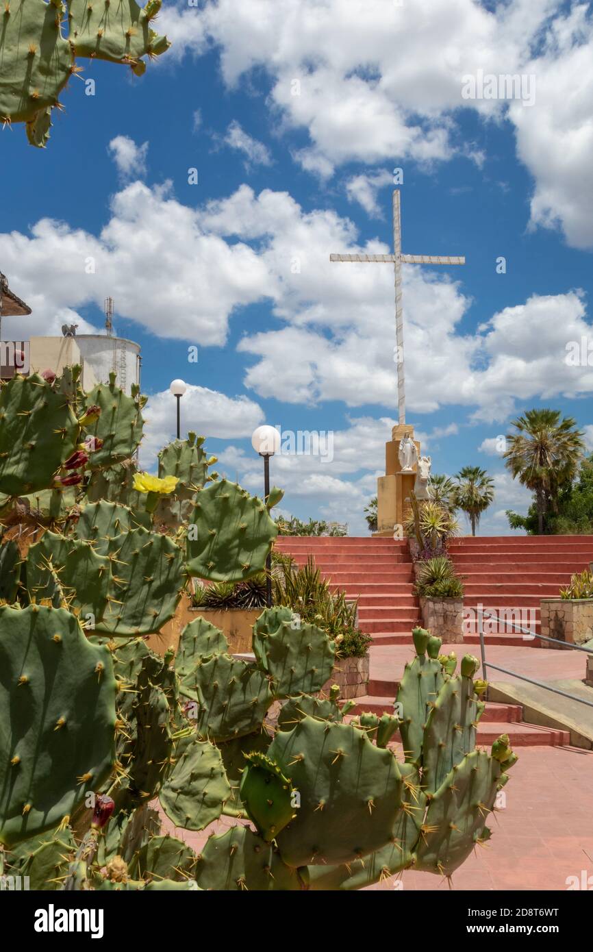 urban scene of the city of Morada Nova in the northeastern hinterland ...