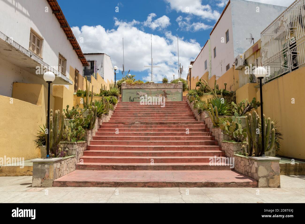 urban scene of the city of Morada Nova in the northeastern hinterland ...
