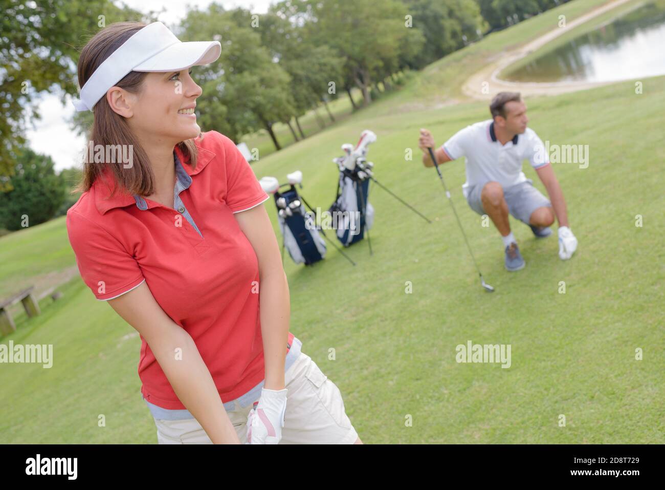 Golf learner hi-res stock photography and images - Alamy
