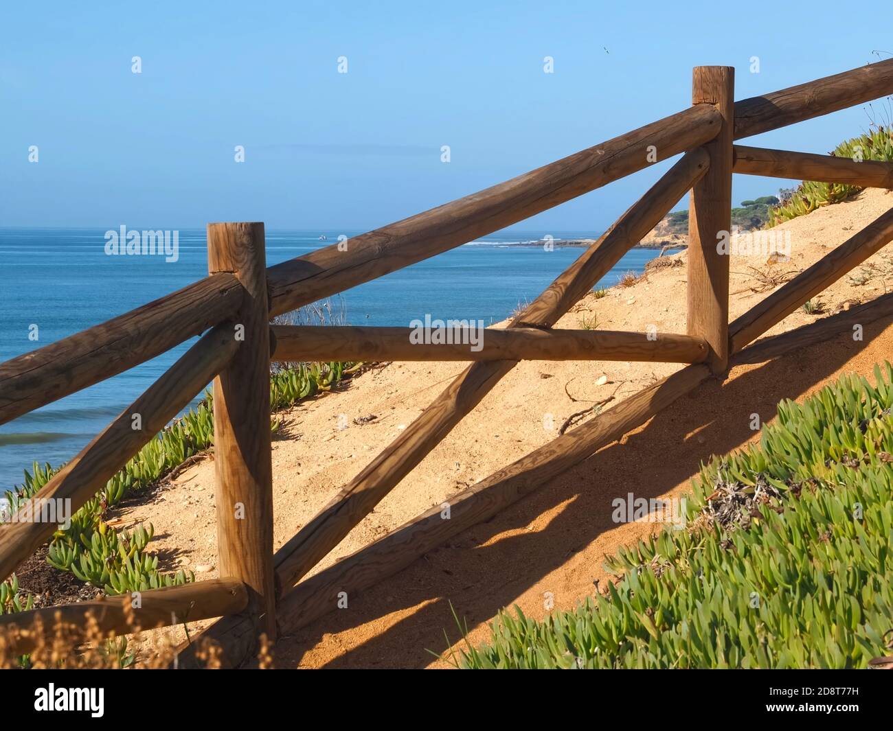 Hiking at the beautiful Algarve coast of Portugal-Praia Maria Luisa ...