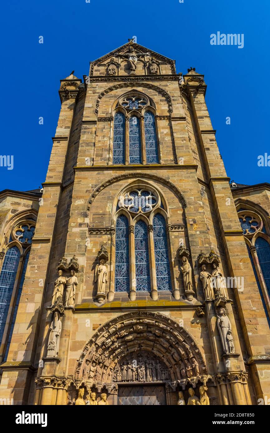 TRIER, GERMANY, 20 JULY 2020: Facade of Trier Cathedral Stock Photo - Alamy