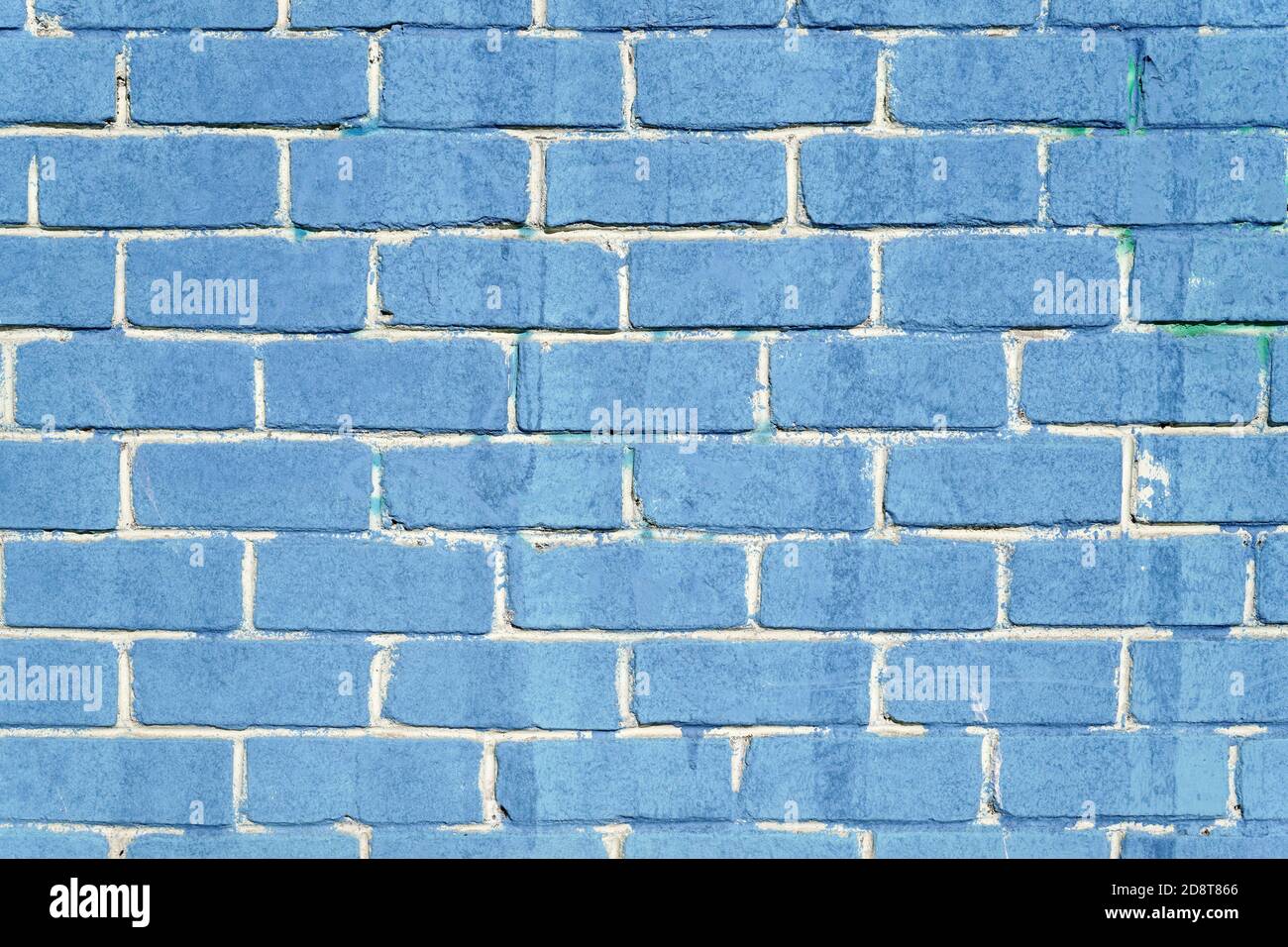Blue brick wall background Stock Photo - Alamy