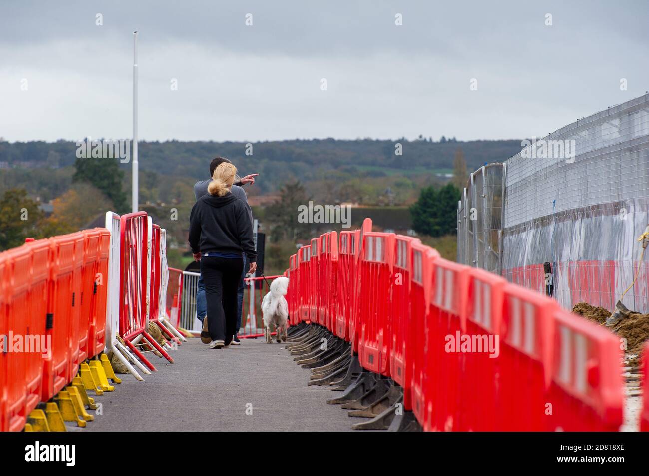 Slough, UK. The M4 between Junction 5 (Langley) and Junction 7 (Slough ...