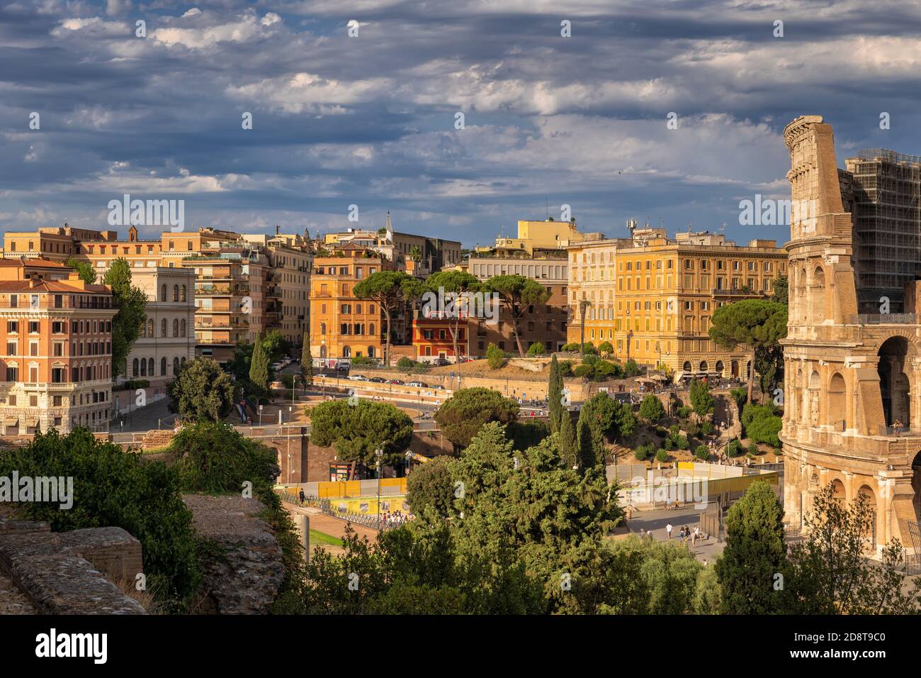 Sunset city italy hi-res stock photography and images - Alamy