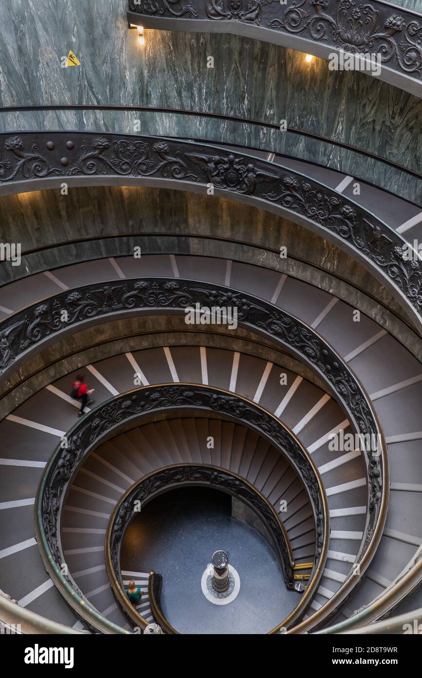 Double helix staircase vatican city hi-res stock photography and images ...
