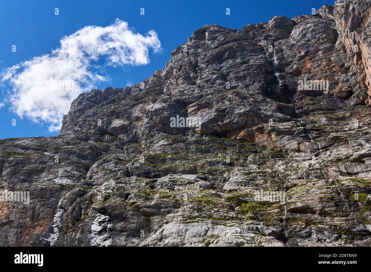 Sheer cliff small waterfall hi-res stock photography and images - Alamy