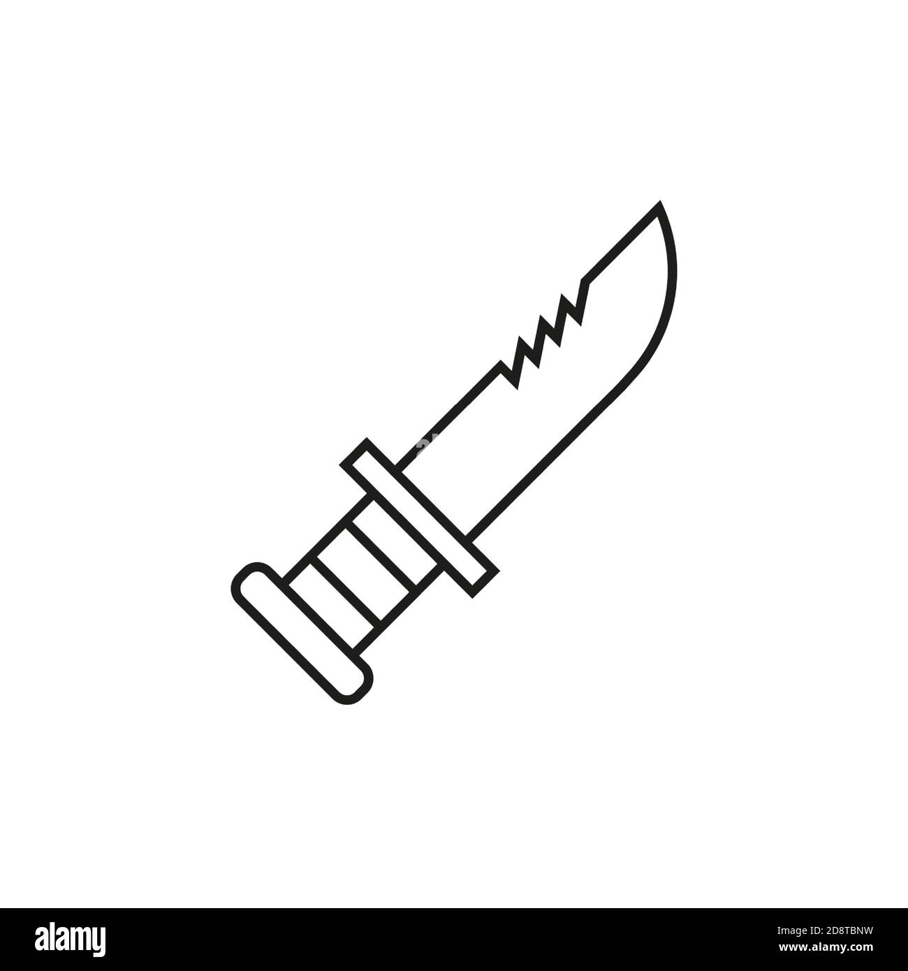 combat knife icon element of weapon icon for mobile concept and web ...