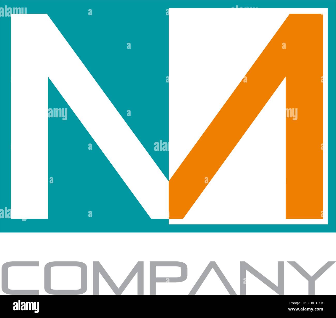 Vector sign abstract letter M Stock Vector Image & Art - Alamy