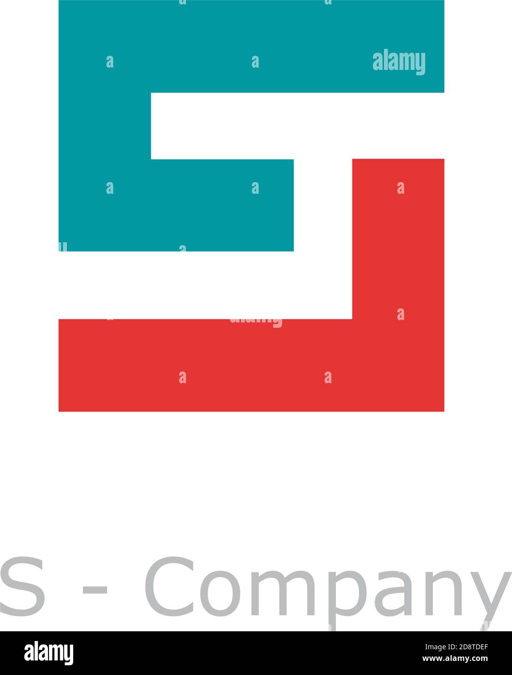 Vector sign abstract broken letter S Stock Vector Image & Art - Alamy