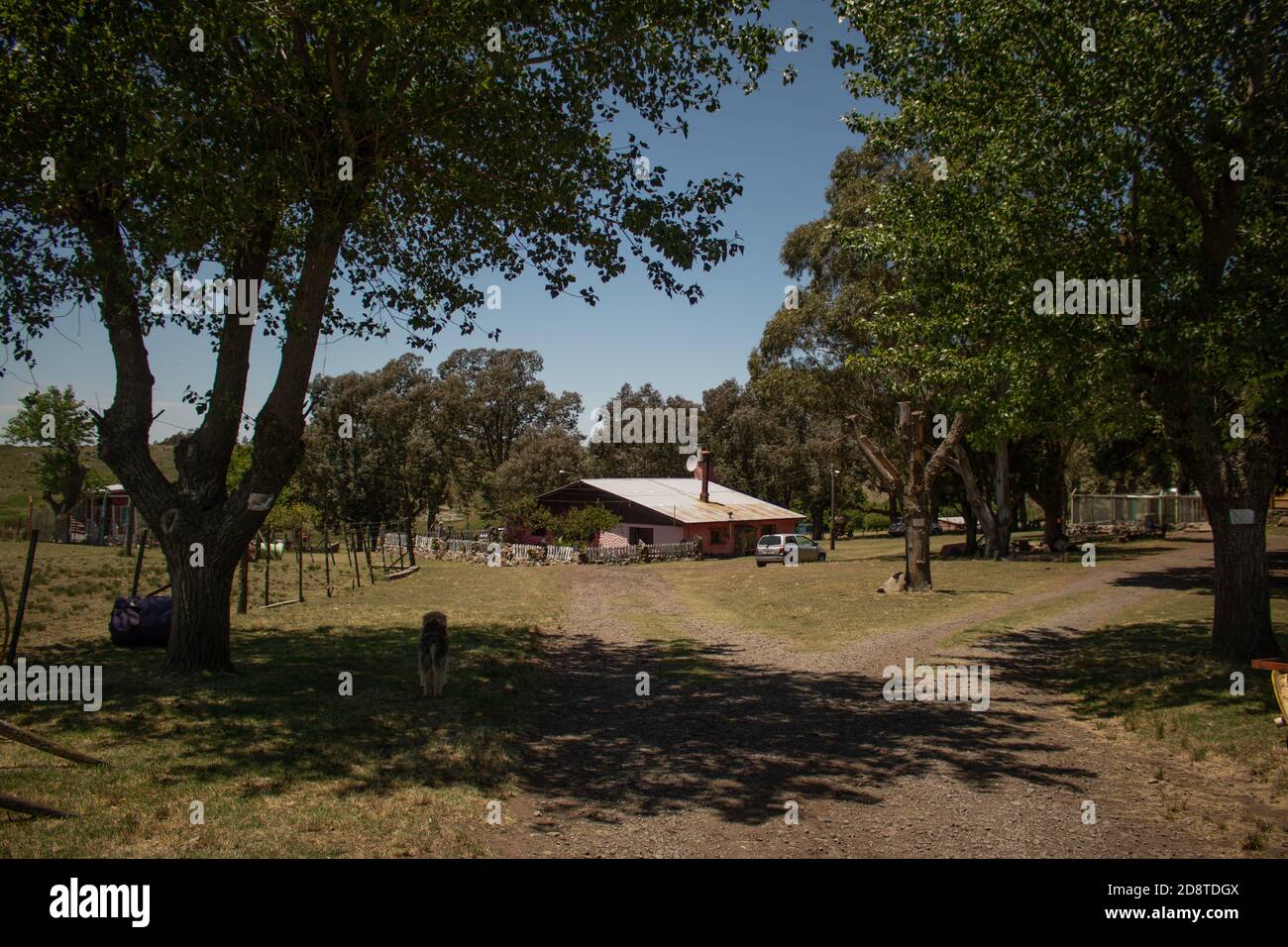 Rustic old house on a farm Stock Photo - Alamy