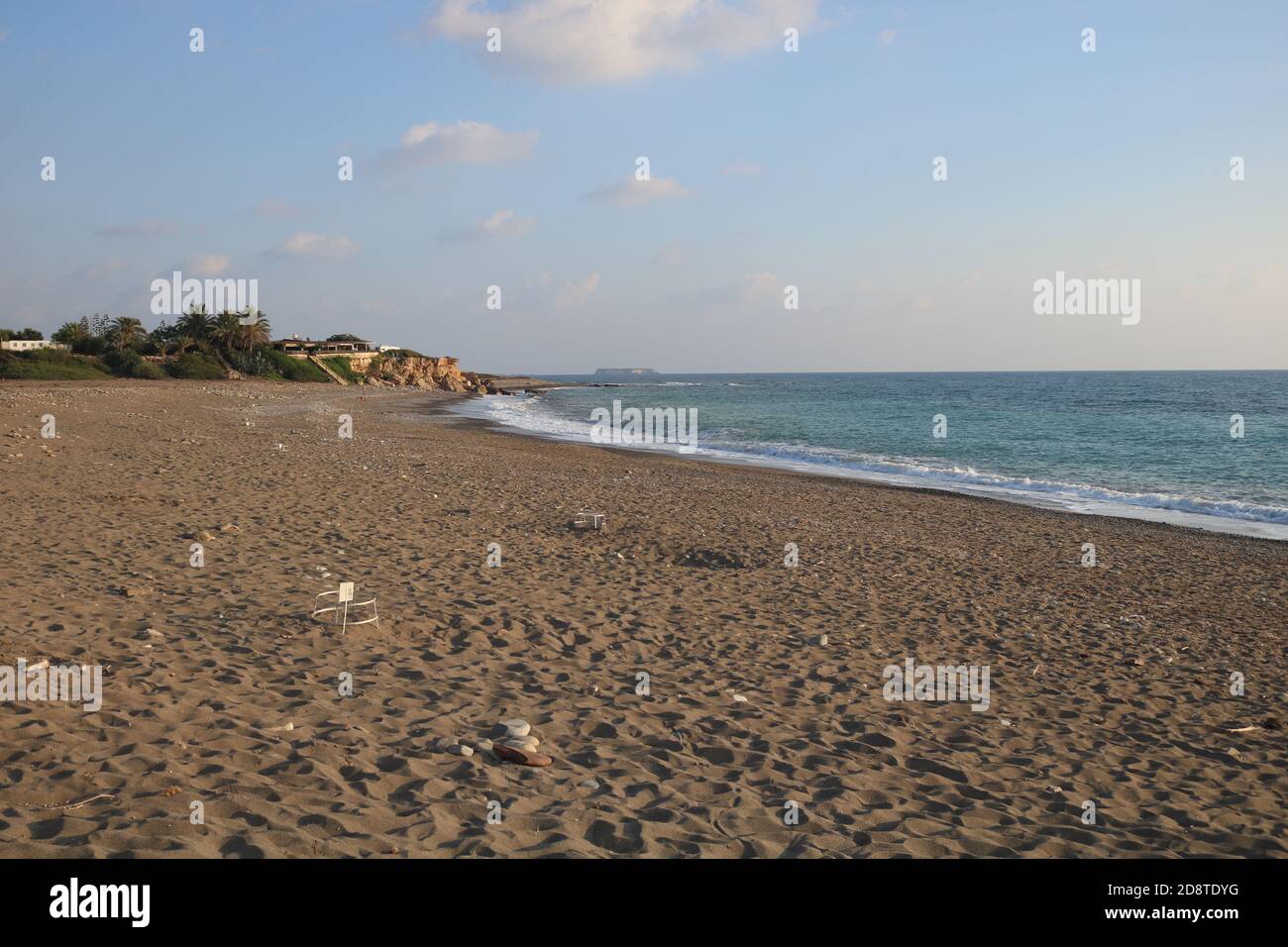 Beach in Cyprus Stock Photo - Alamy