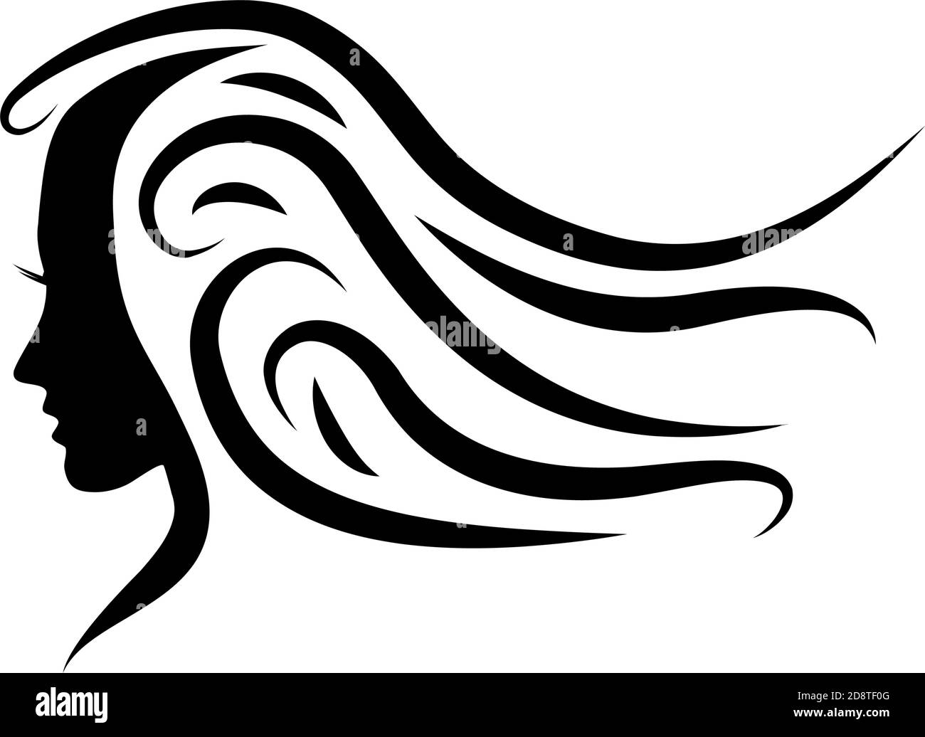 Vector sign girl fast in the wind Stock Vector Image & Art - Alamy