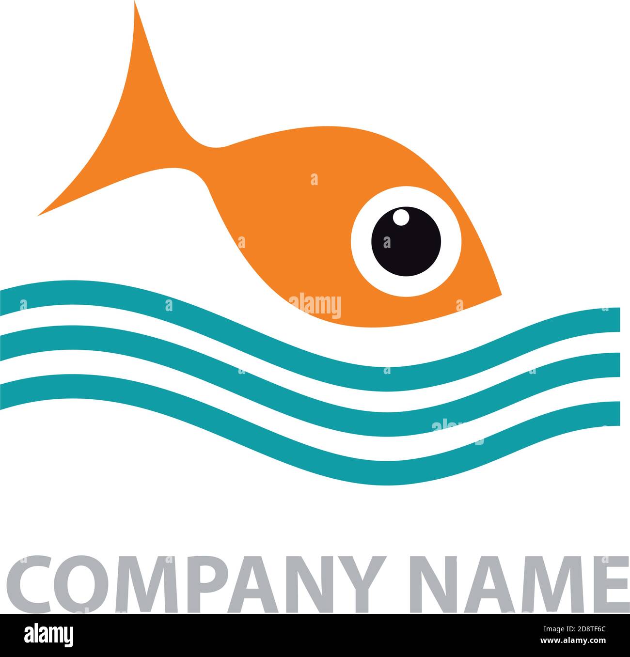 Abstract Fish Vector