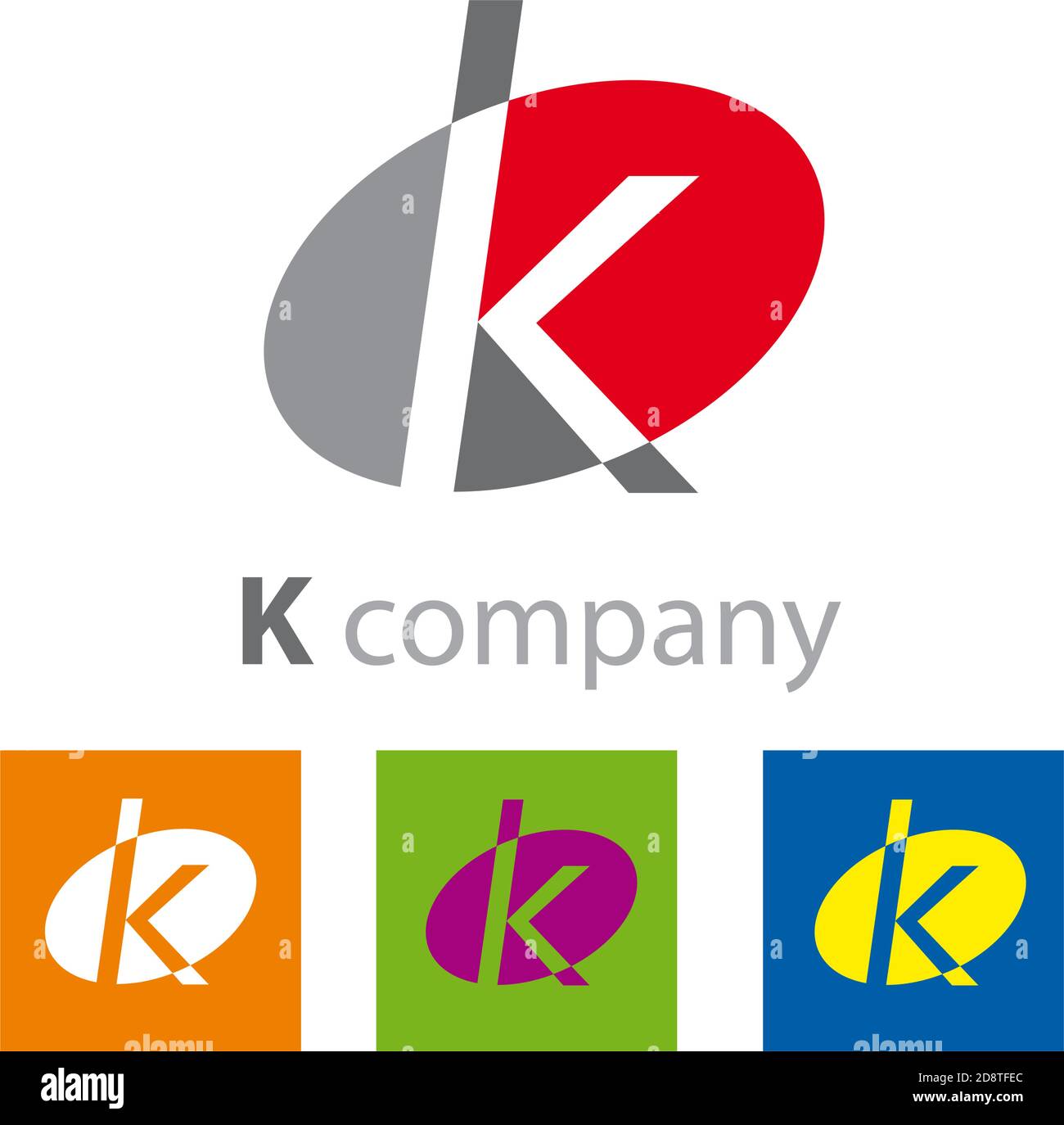 K logo collection hi-res stock photography and images - Alamy