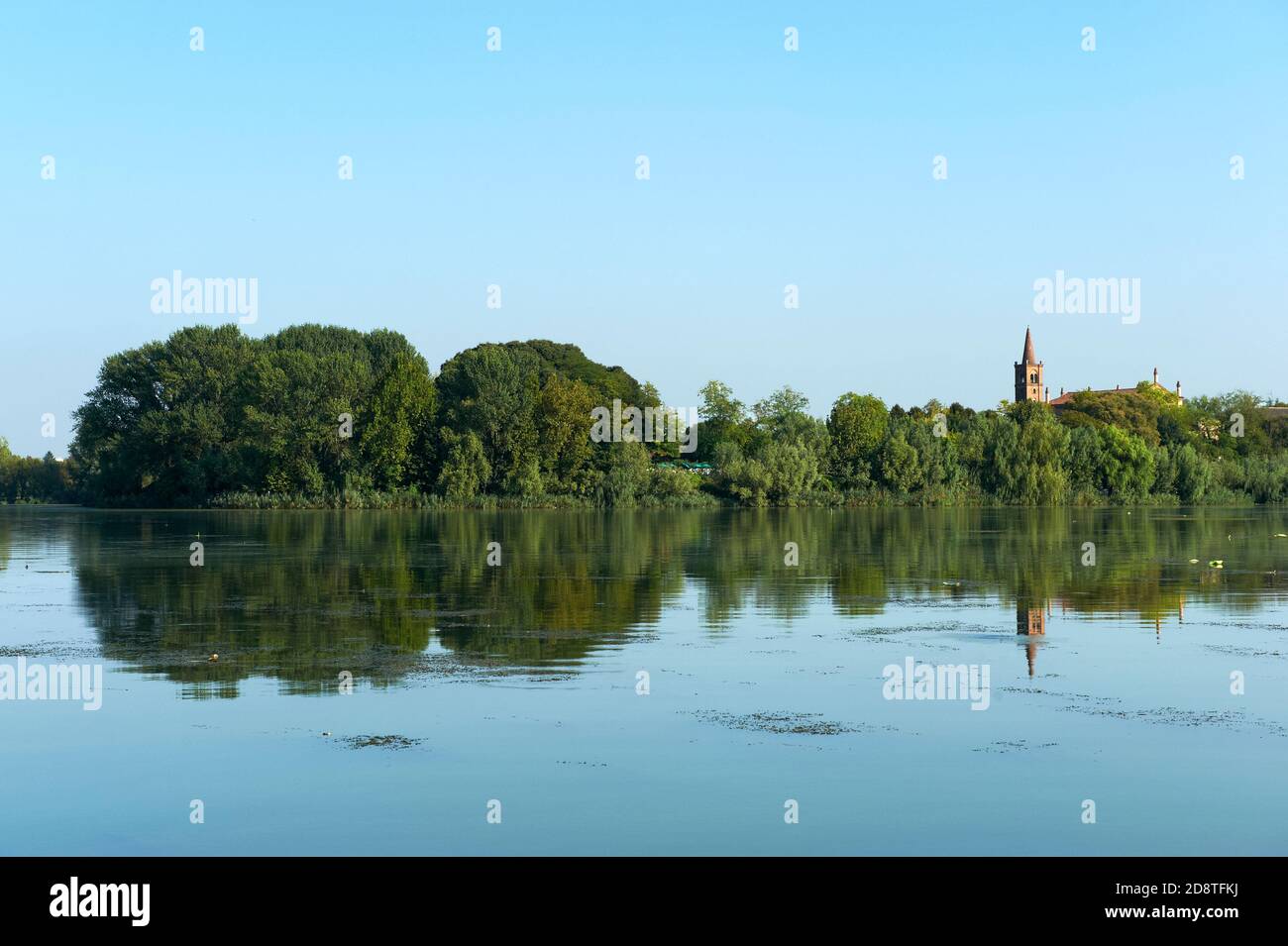Borgo Angeli (Mn),Italy,Mincio River ,the Natural reserve of the Mincio ...
