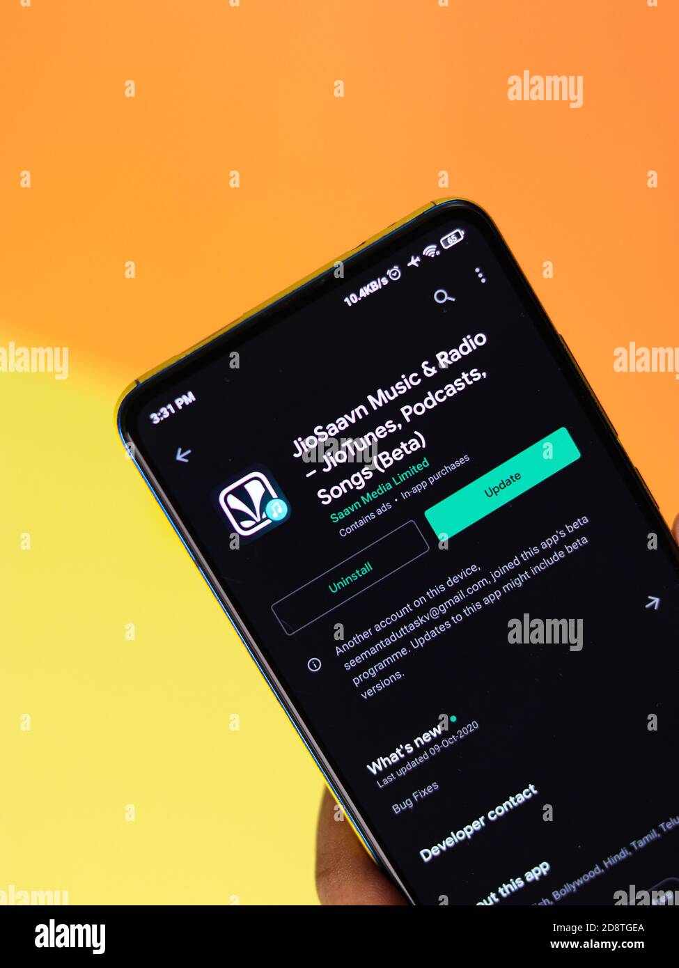 Jiosaavn logo hi-res stock photography and images - Alamy