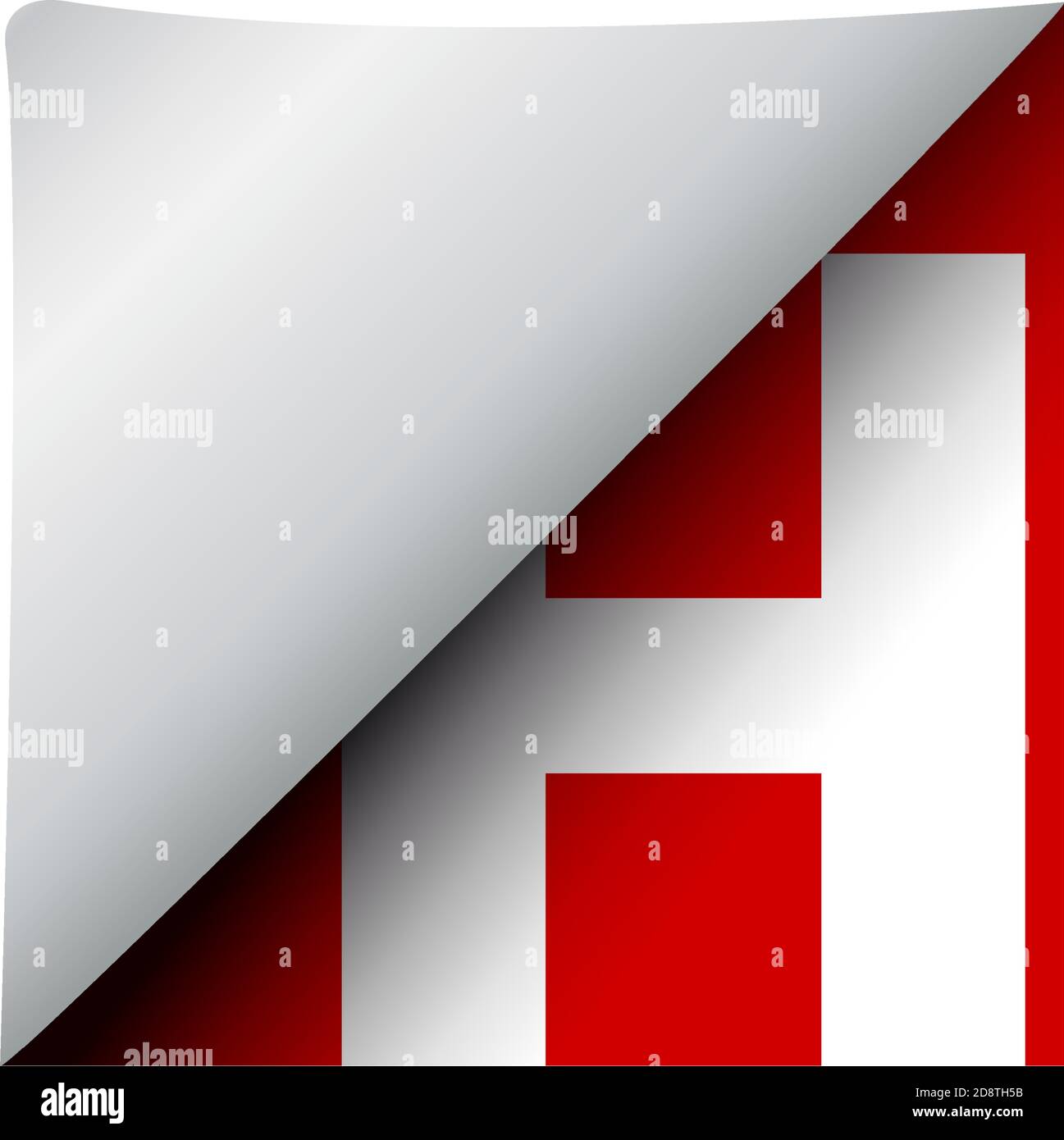 vector sign label letter H Stock Vector Image & Art - Alamy