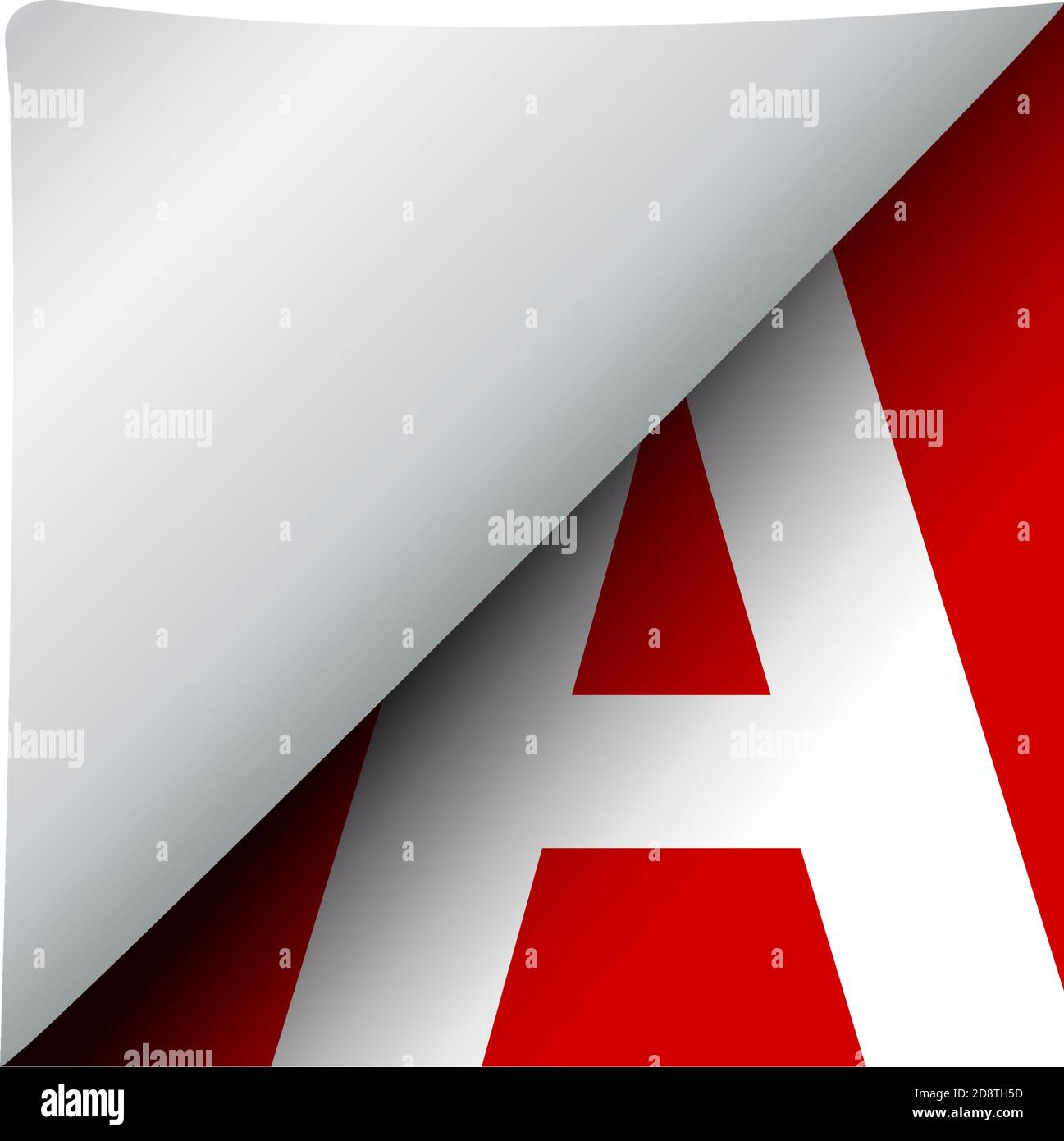 vector sign label letter A Stock Vector Image & Art - Alamy