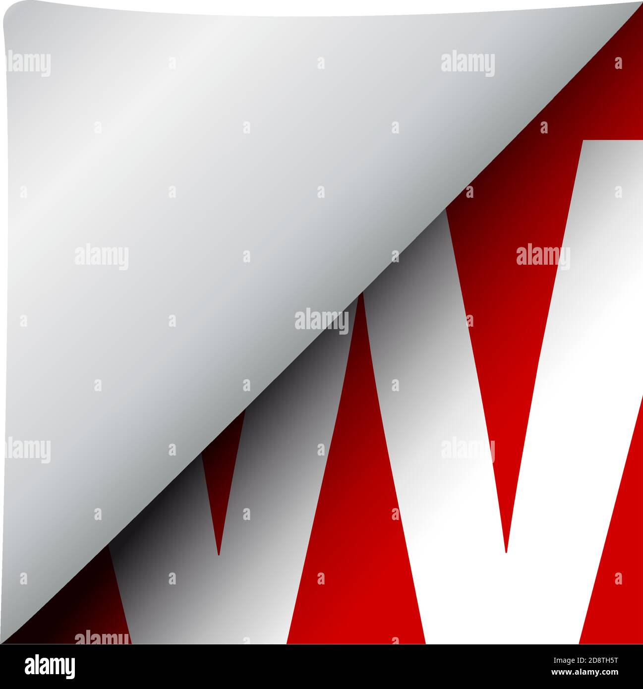 vector sign label letter W Stock Vector Image & Art - Alamy