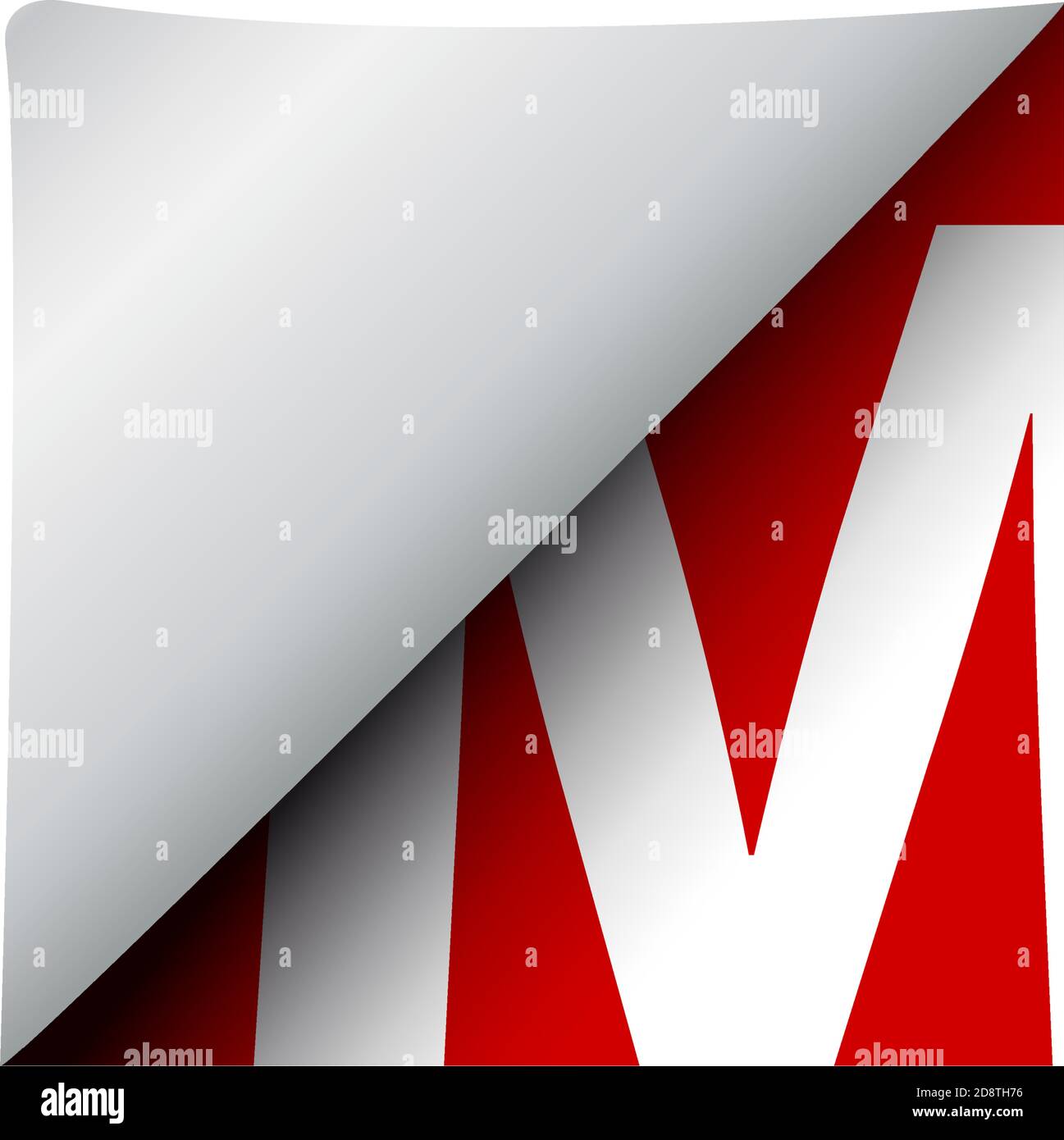 vector sign label letter M Stock Vector Image & Art - Alamy