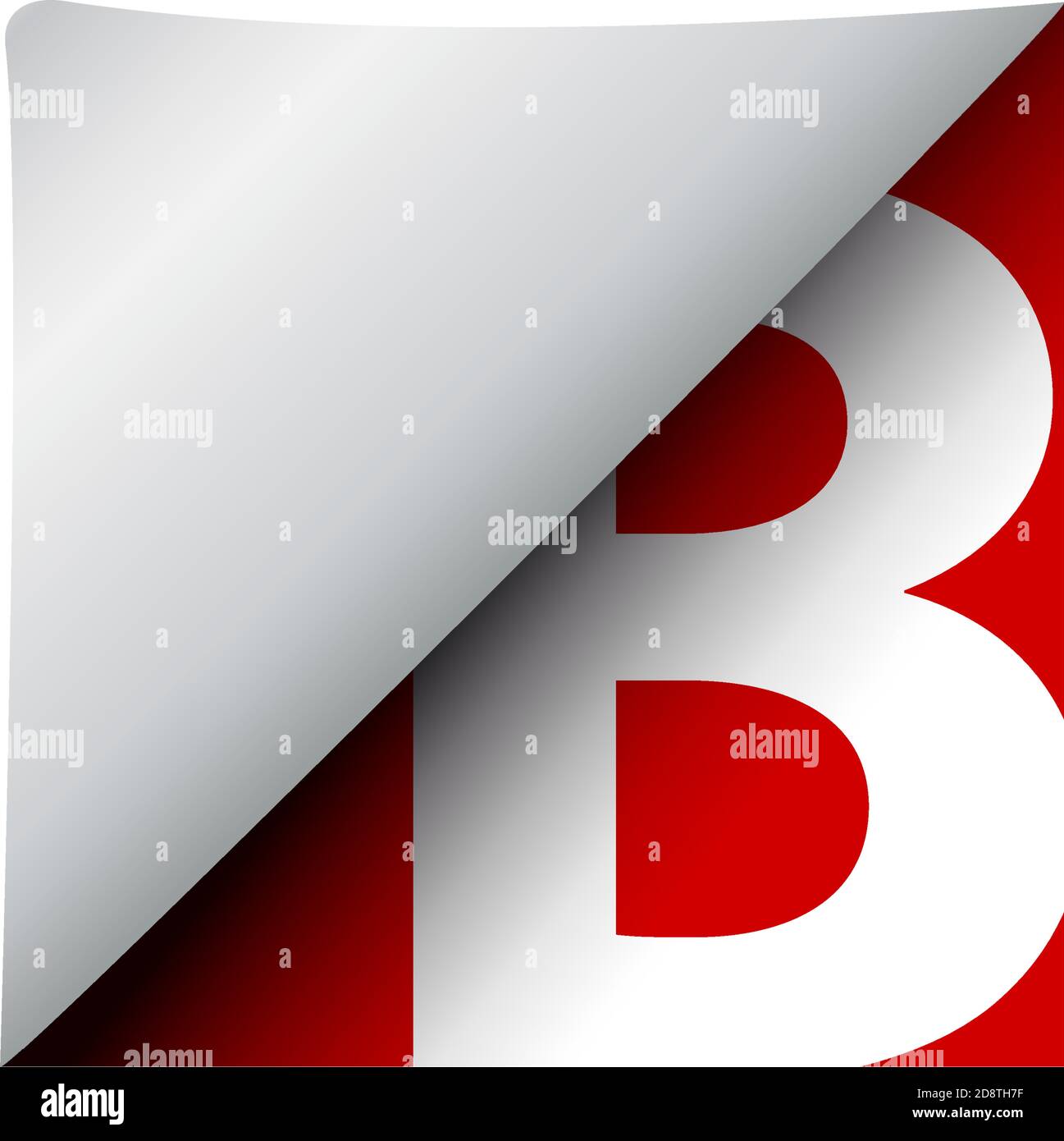 vector sign label letter B Stock Vector Image & Art - Alamy