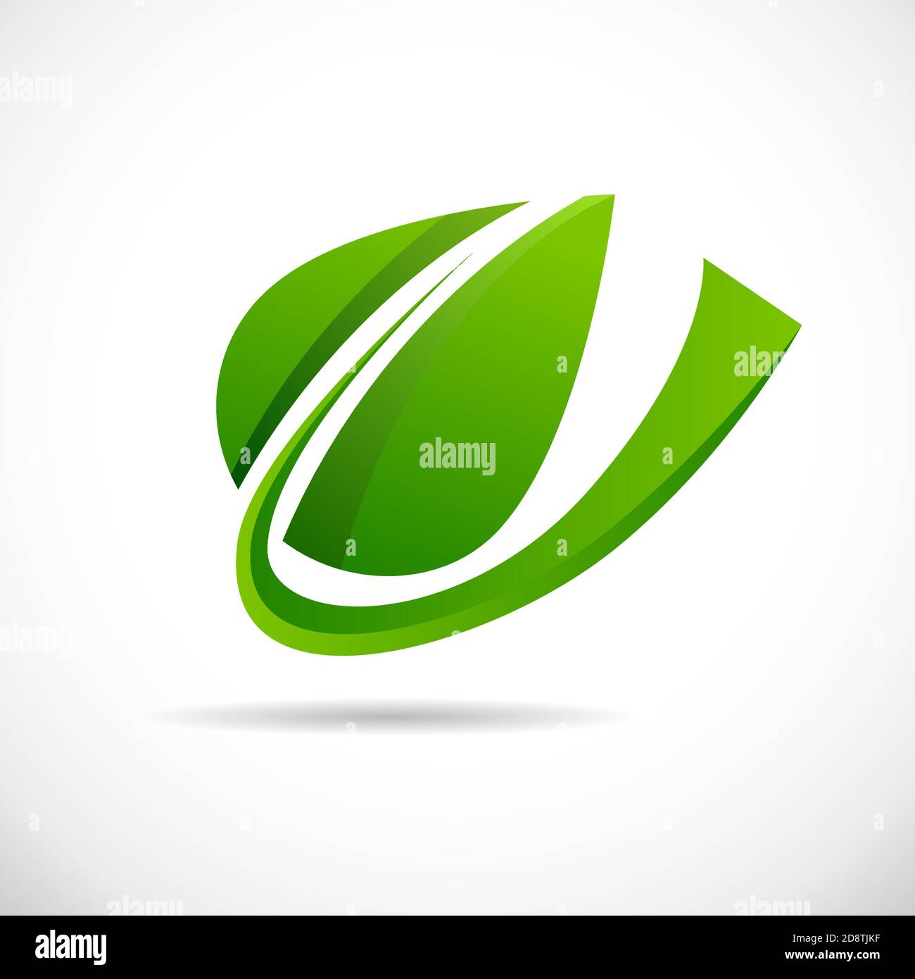 3d leaf hi-res stock photography and images - Alamy