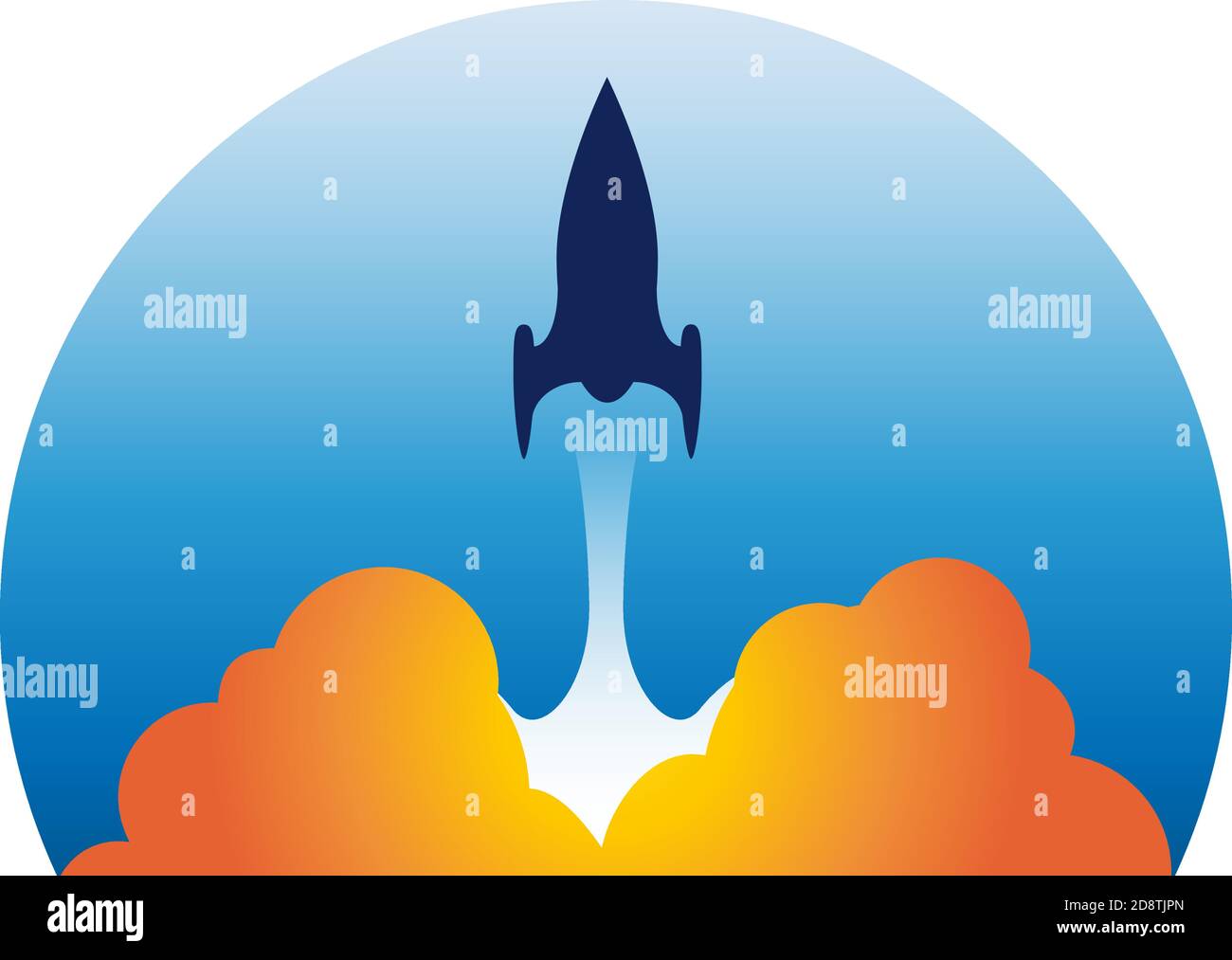 Vector sign rocket Stock Vector Image & Art - Alamy