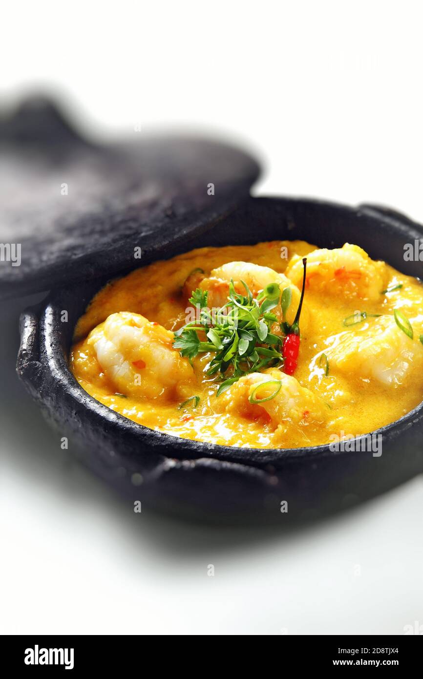 Shrimp Bobó, dish with prawns from Brazilian cuisine Stock Photo - Alamy