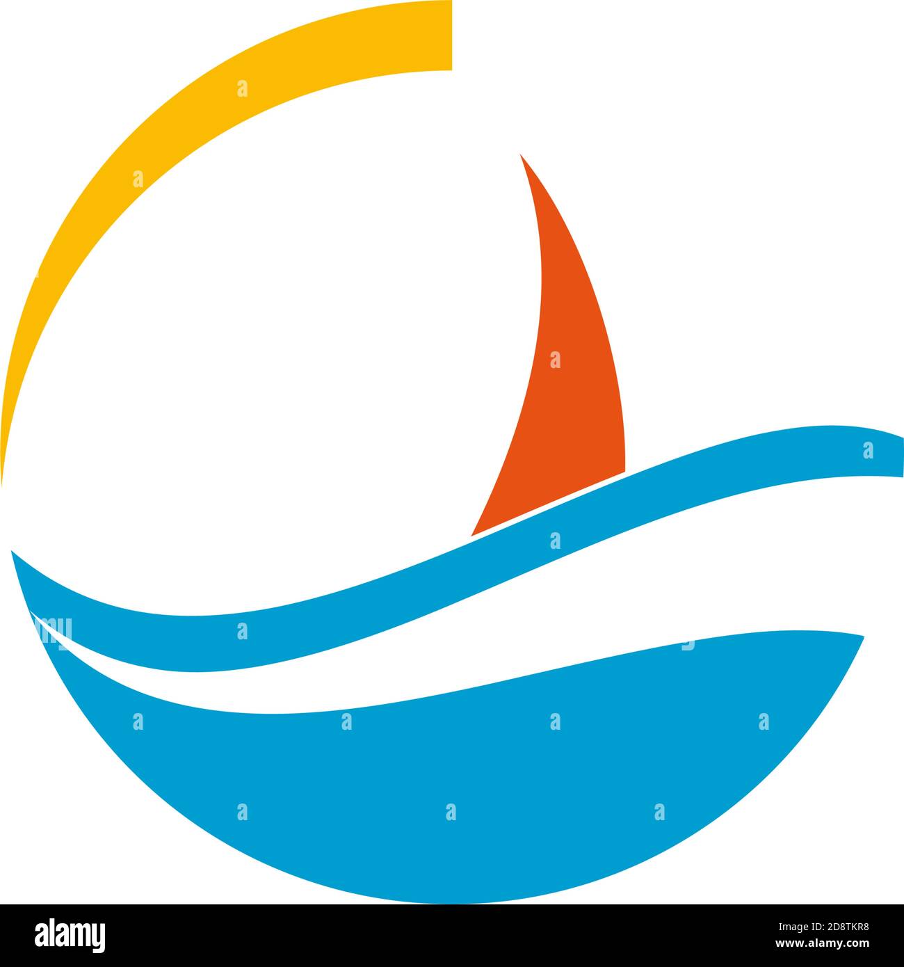 Vector sign sailing ship Stock Vector Image & Art - Alamy