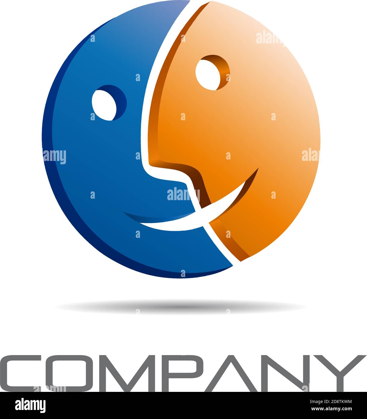 Double personality Stock Vector Images - Alamy