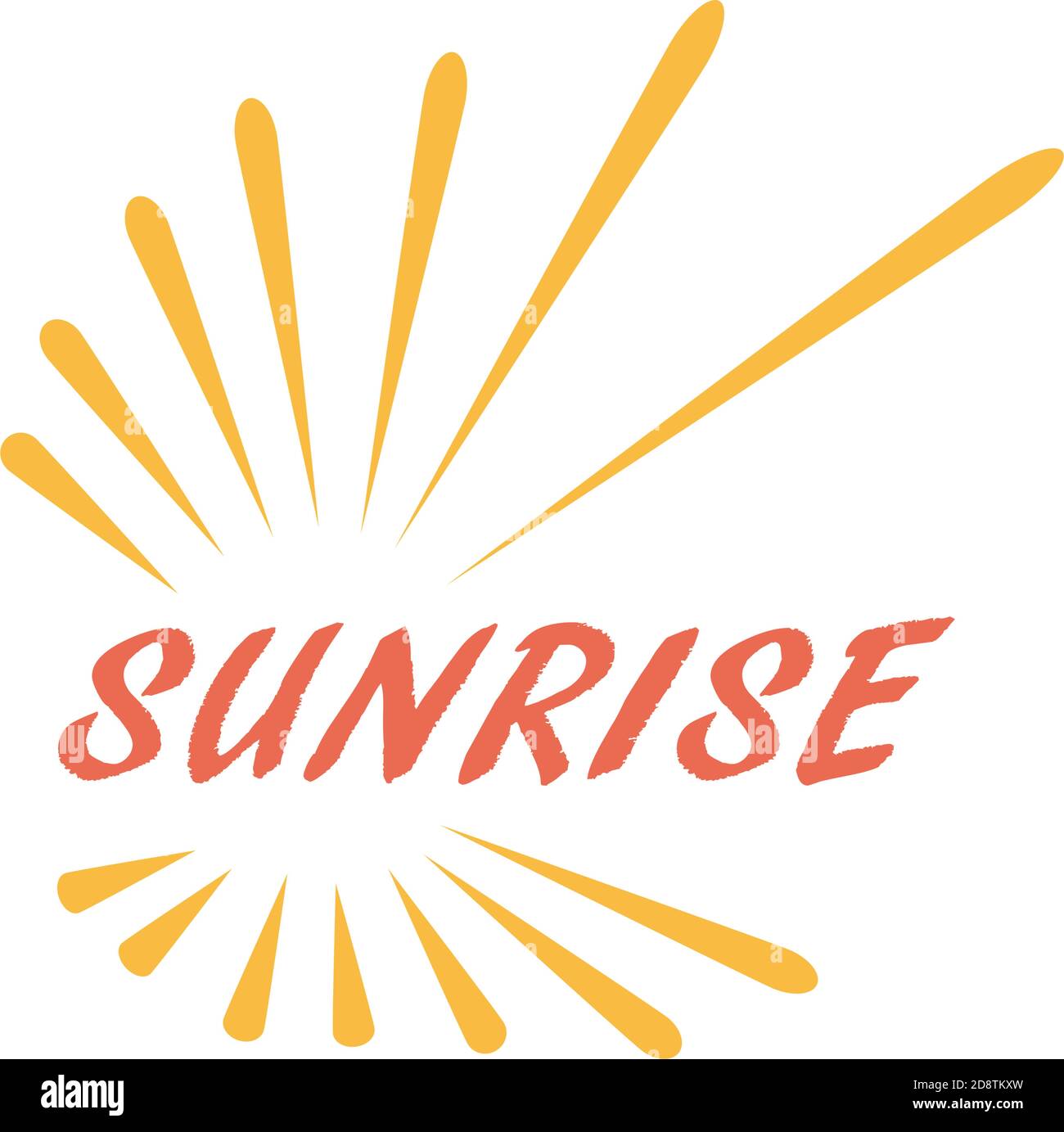 Vector sign abstract sun rays Stock Vector Image & Art - Alamy