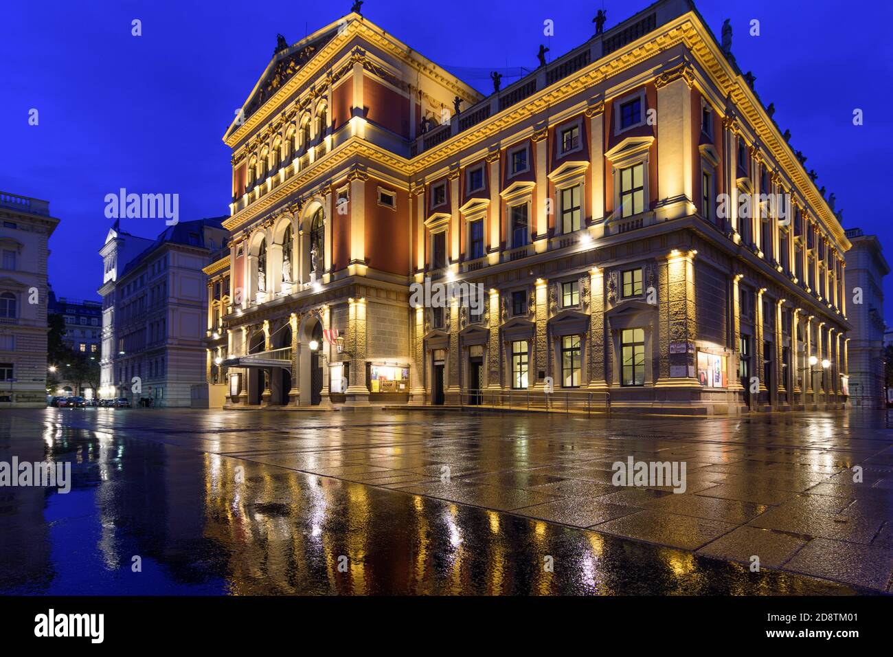 Wien, Vienna: house of Wiener Musikverein, 01. Old Town, Wien, Austria ...