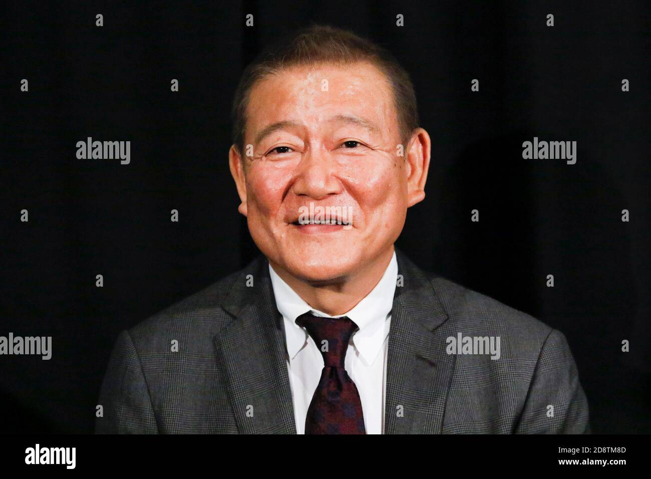 November 1, 2020, Tokyo, Japan: Actor Jun Kunimura attends a Q&A session for the film 'Tracing ...