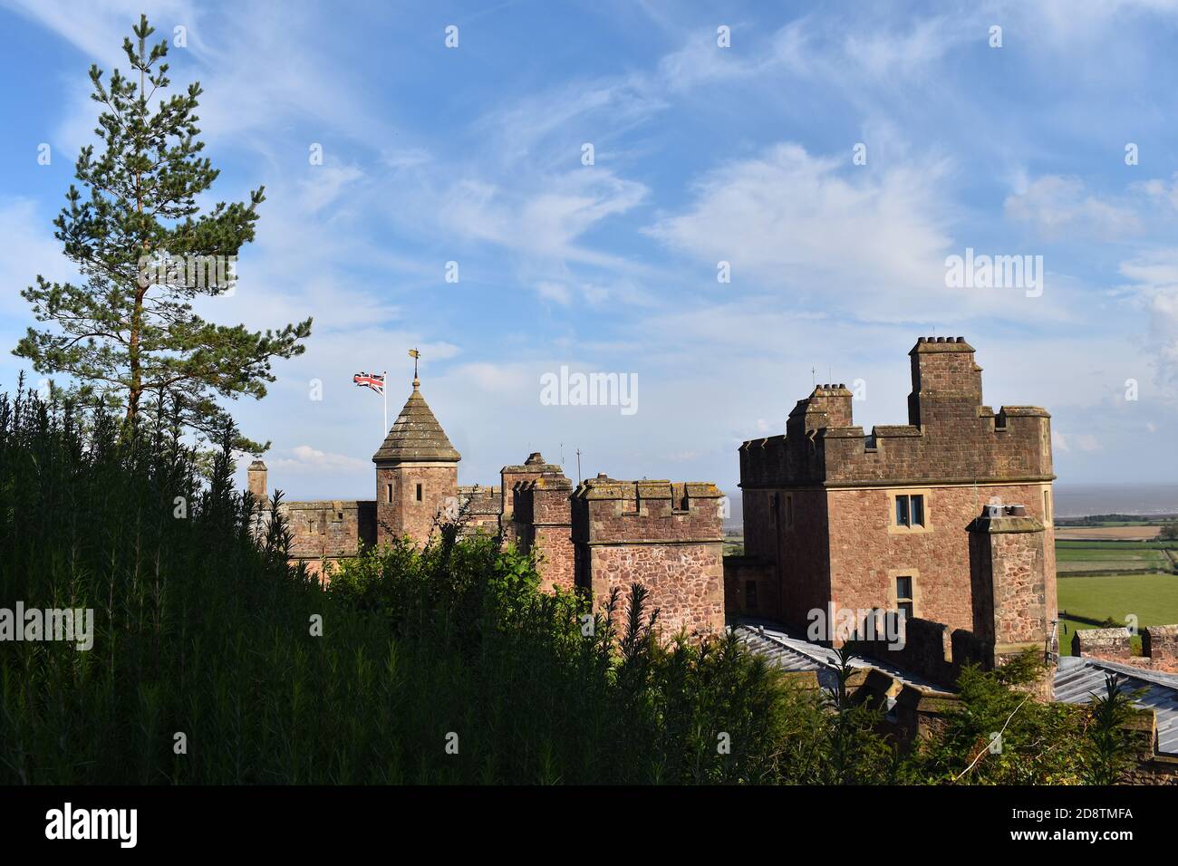 Dunster castle gate hi-res stock photography and images - Alamy
