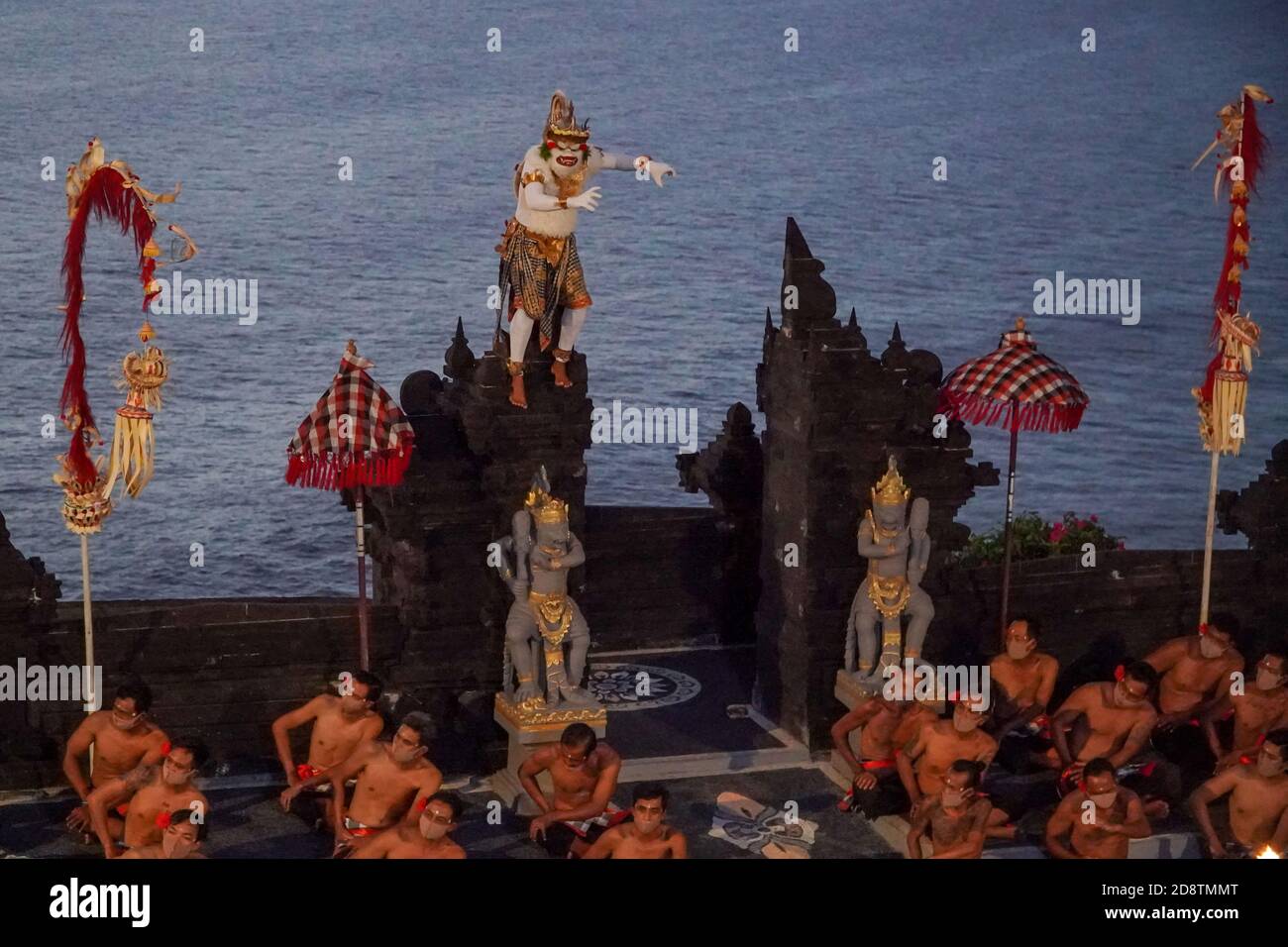 November 1, 2020, Badung, Bali, Indonesia: HANOMAN the White Monkey God ...