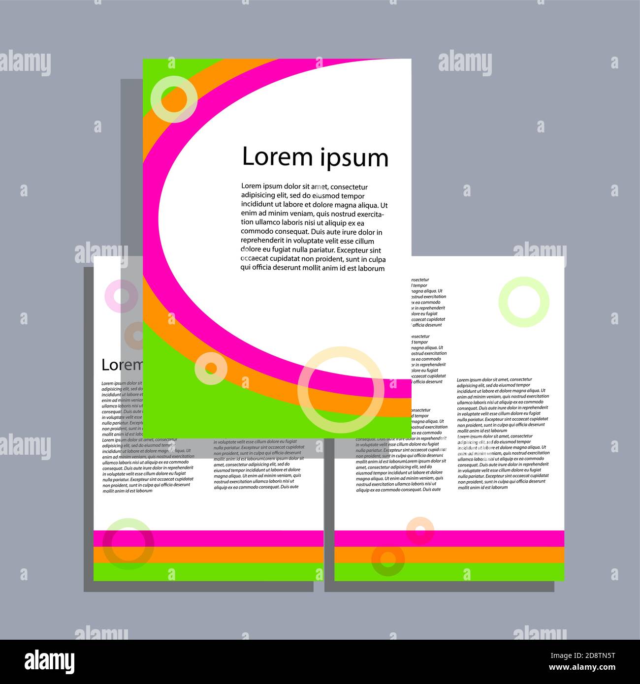 Vector Editable brochure, vintage background Stock Vector Image & Art ...