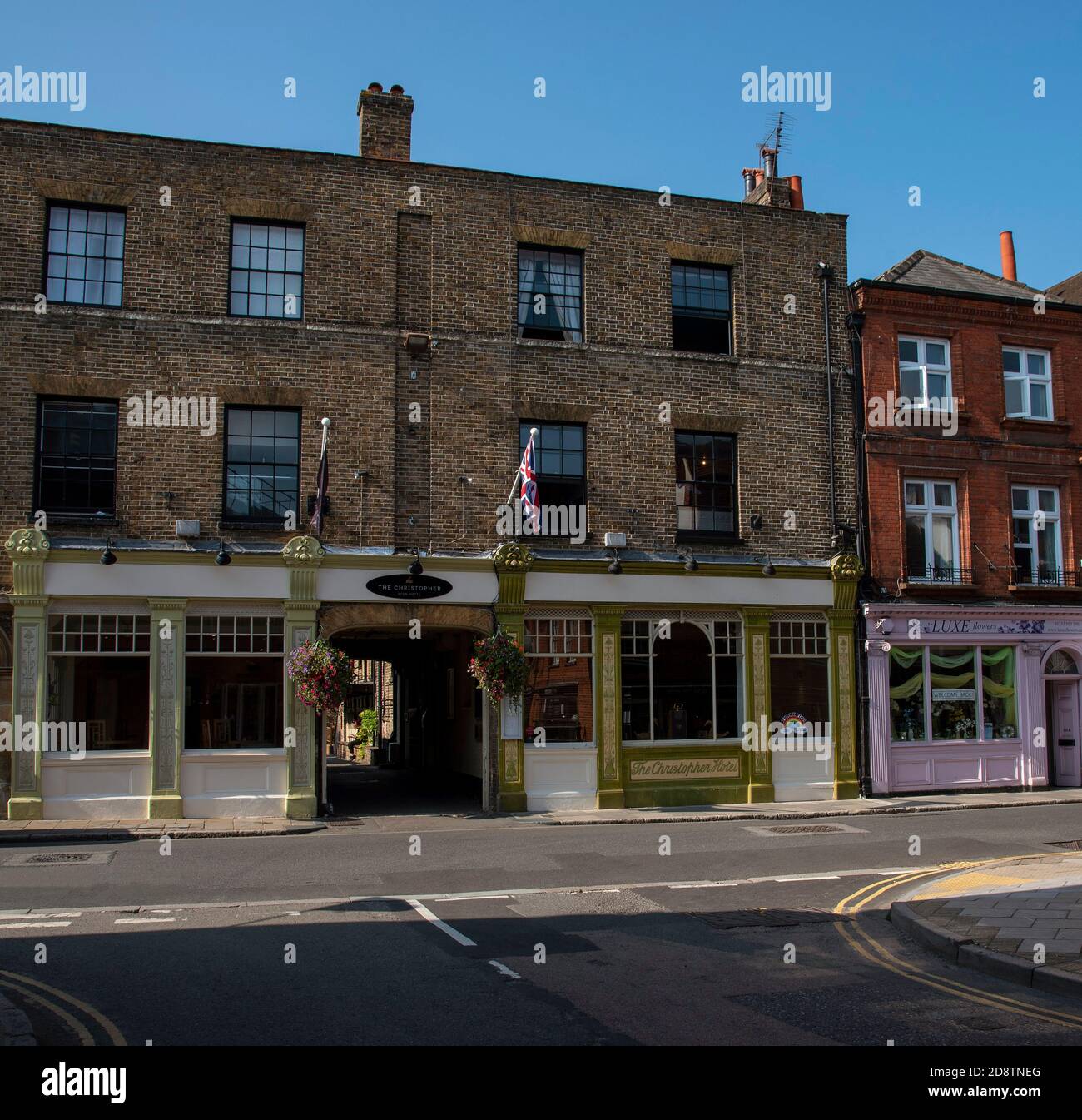 Eton, Buckinghamshire, England, UK. Eton High Street hotel, The ...