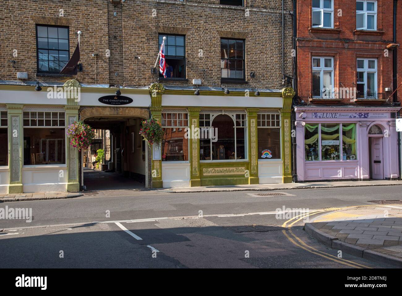Eton, Buckinghamshire, England, UK. Eton High Street hotel, The ...