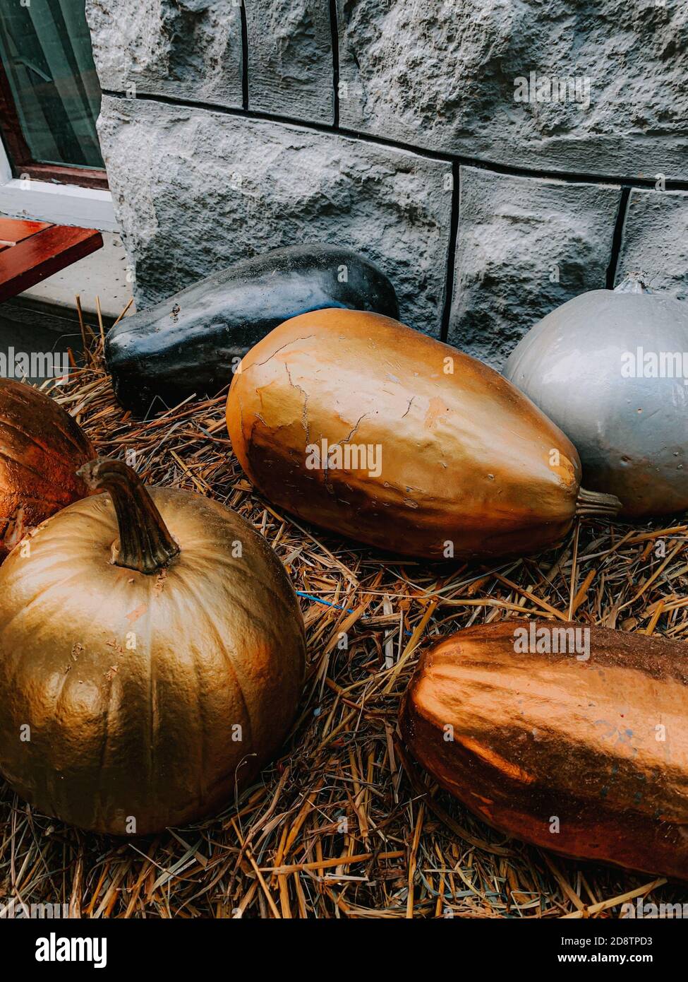 Spray painted pumpkin hi-res stock photography and images - Alamy