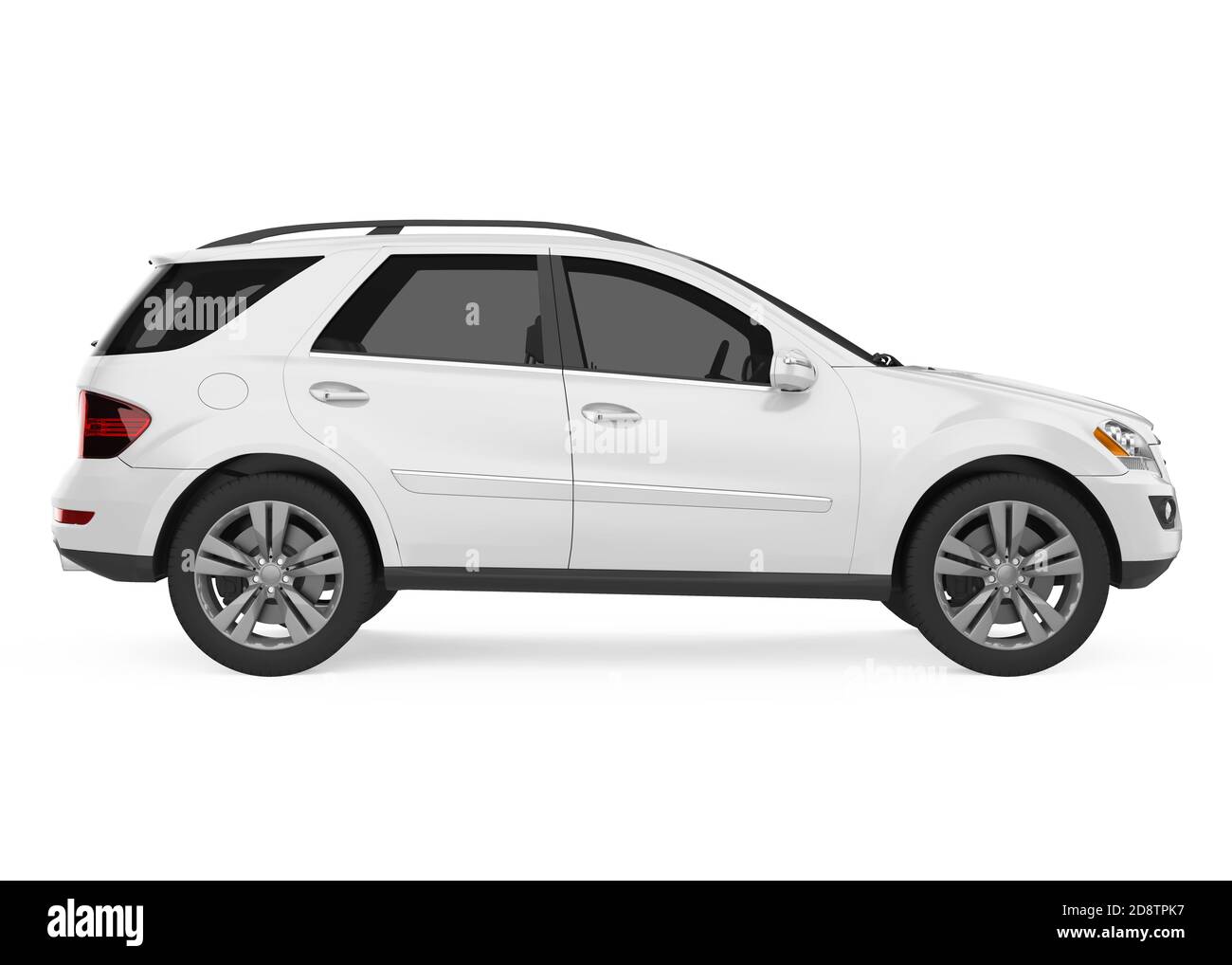 SUV Car Isolated Stock Photo - Alamy