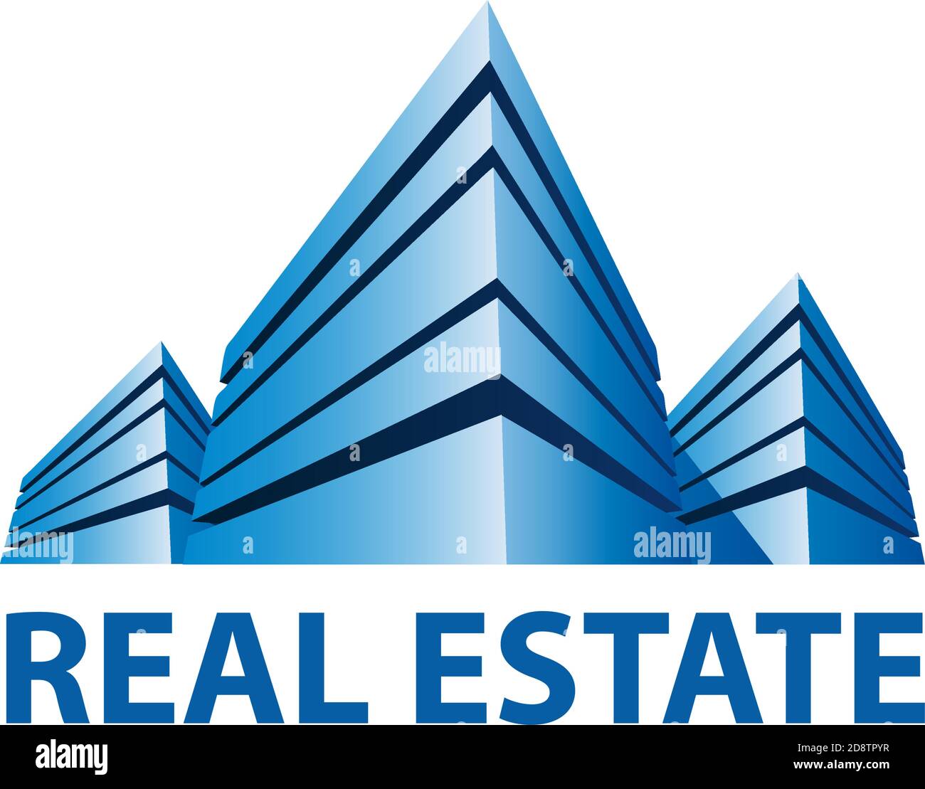 Skyscraper in the build Cut Out Stock Images & Pictures - Alamy