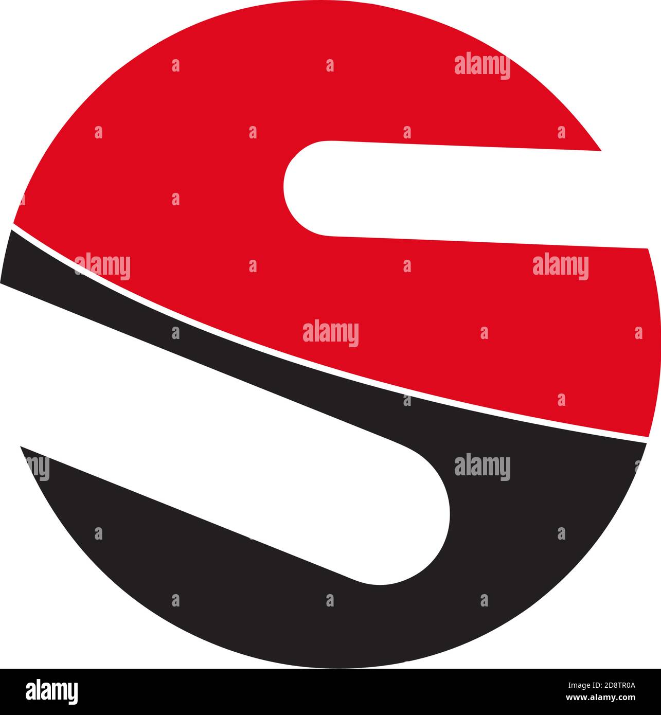 Vector abstract motorcycle rider, letter S Stock Vector Image & Art - Alamy