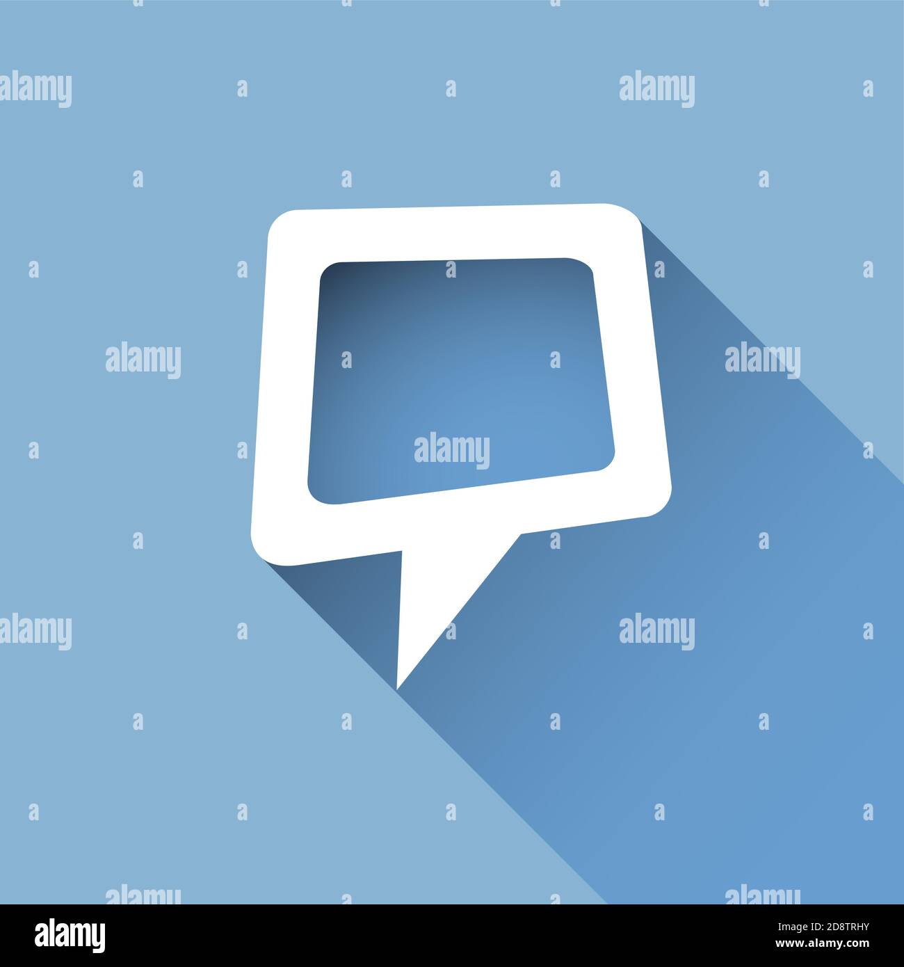 talking. Vector in flat design Stock Vector Image & Art - Alamy