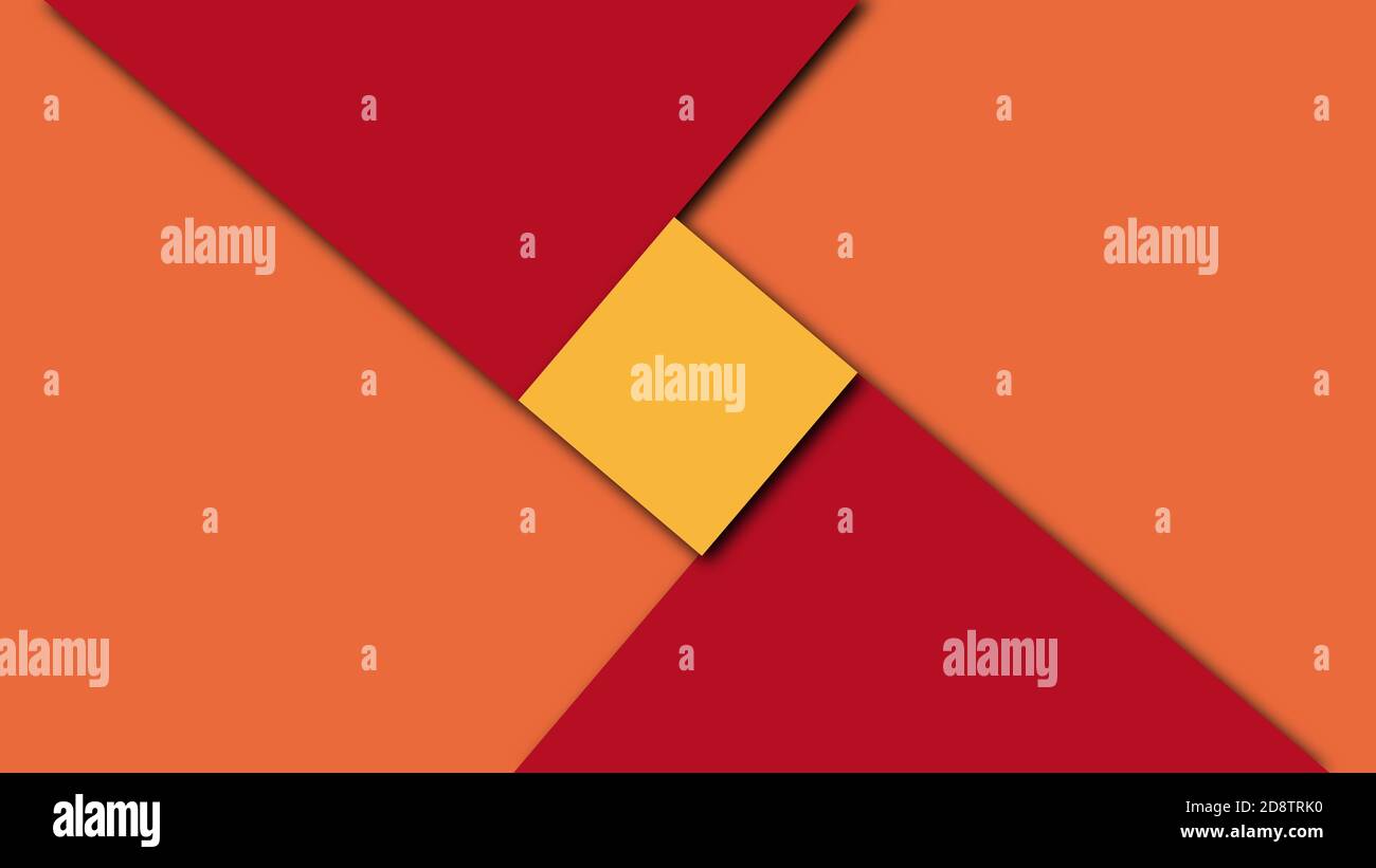 Geometric colorful shapes, computer generated. 3d render visual ...