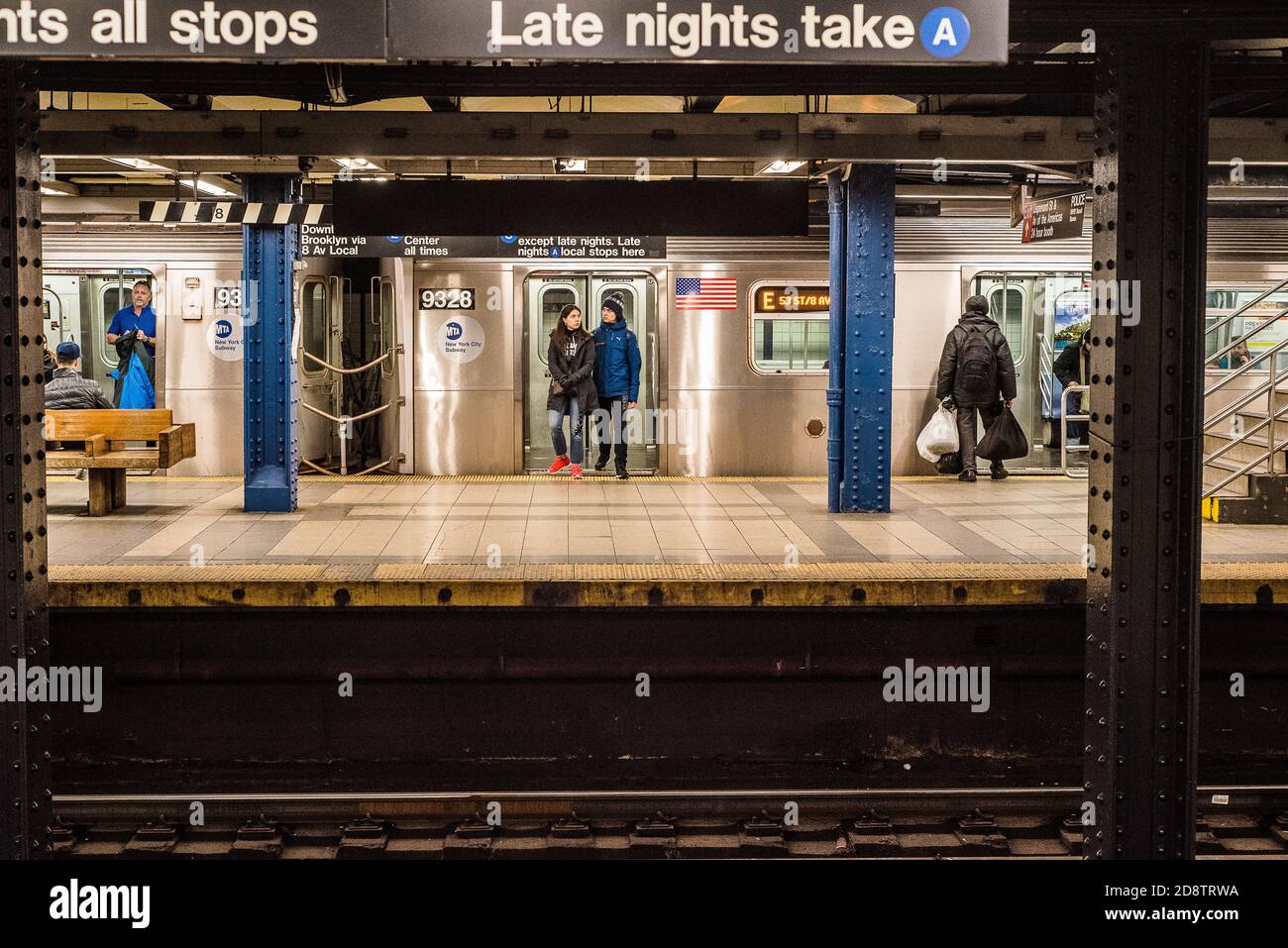 Late for train hi-res stock photography and images - Alamy