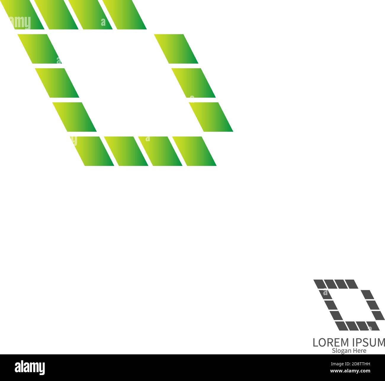 Letter D square logo icon concept design vector Stock Vector Image ...