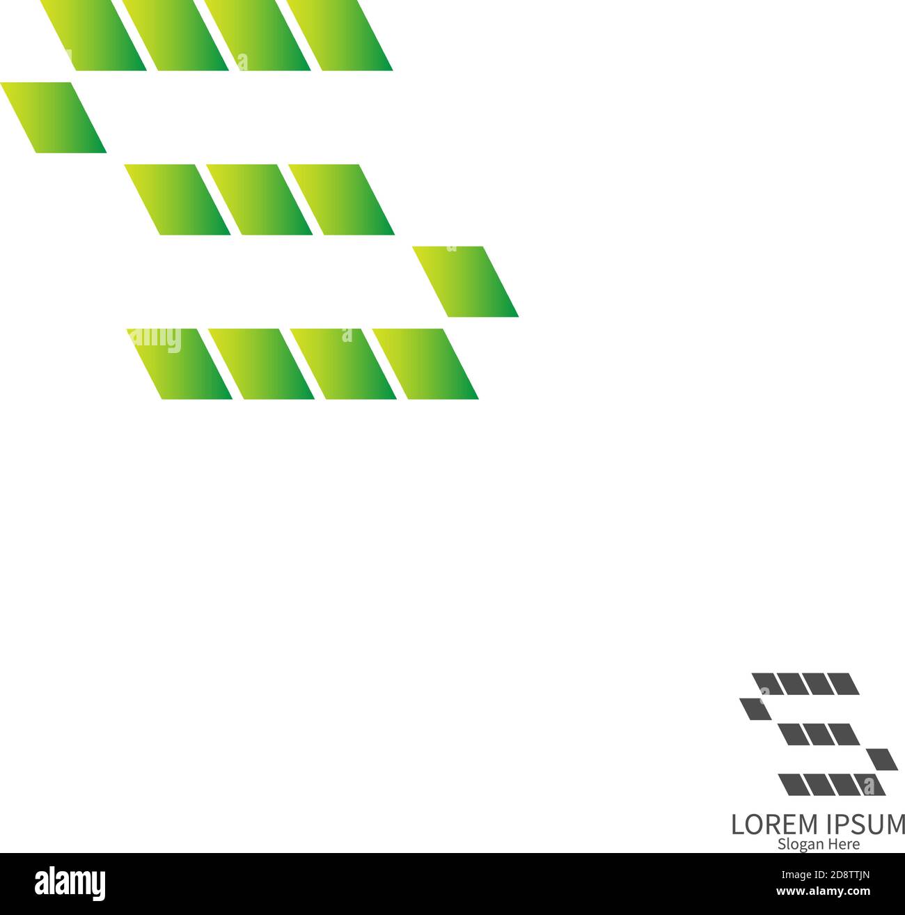 Number 5 square logo icon concept design vector Stock Vector Image ...