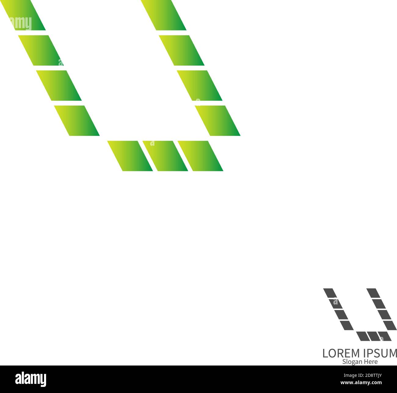 Letter U square logo icon concept design vector Stock Vector Image ...