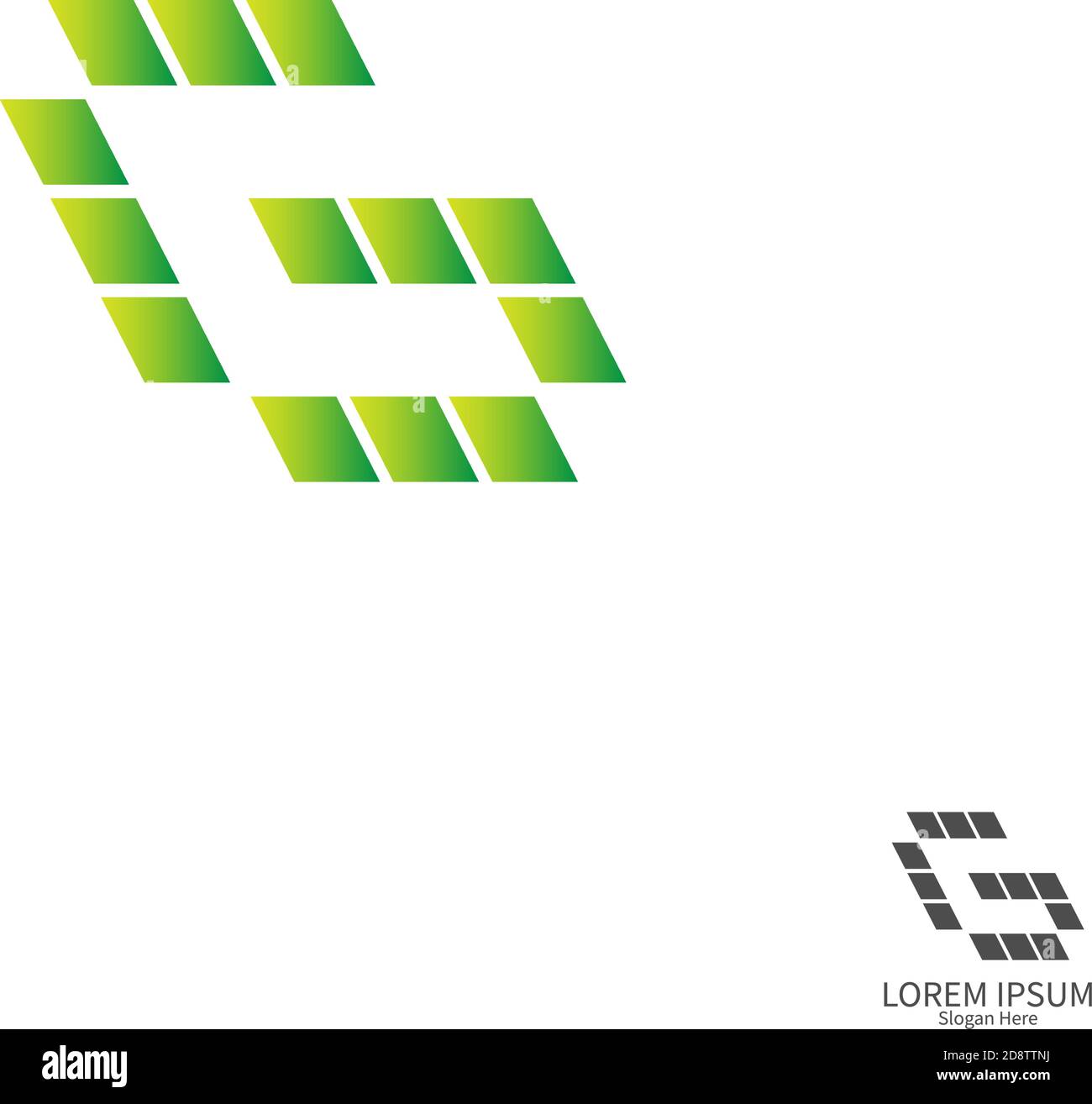 Letter G square logo icon concept design vector Stock Vector Image ...