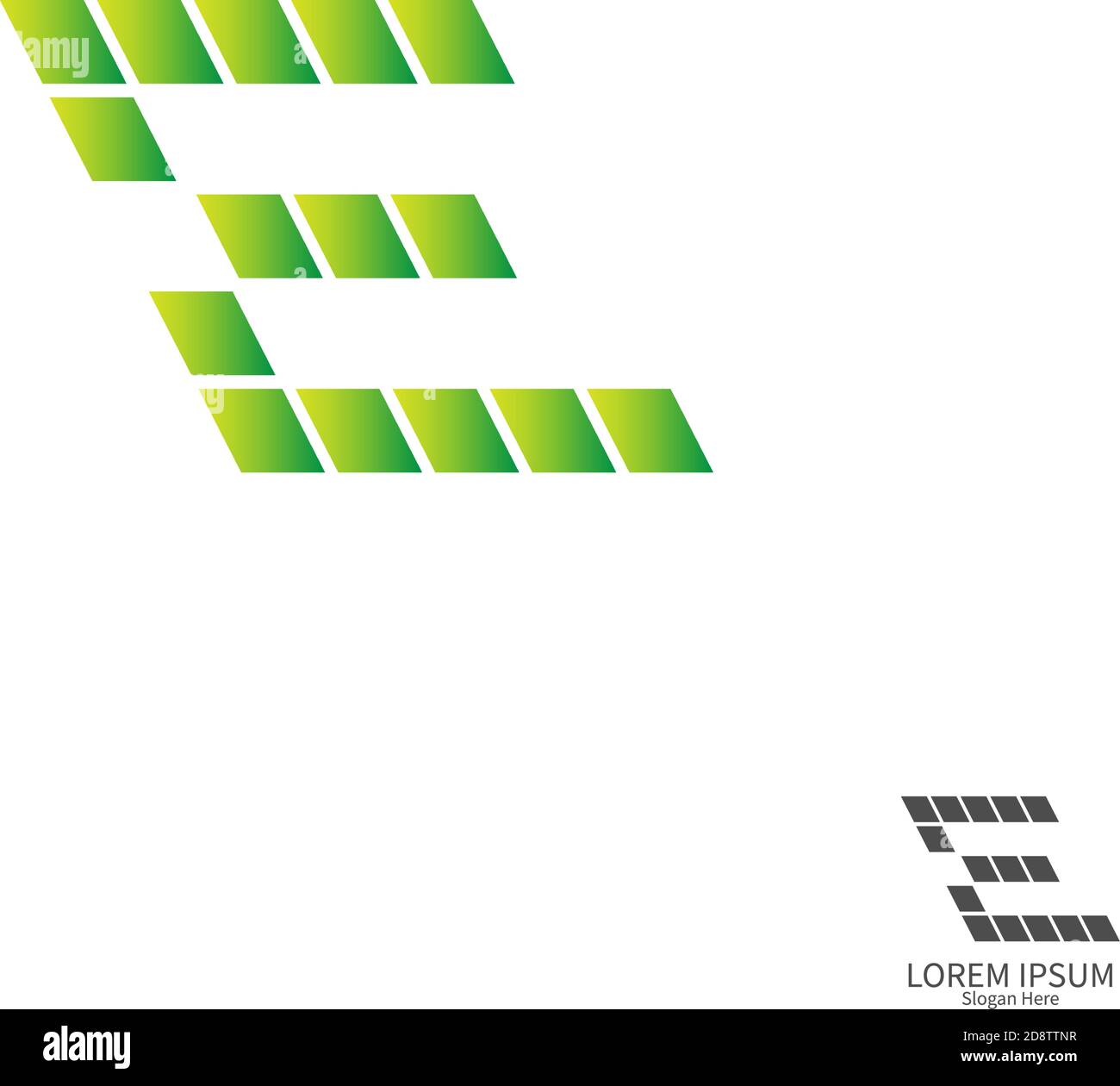 Letter E square logo icon concept design vector Stock Vector Image ...